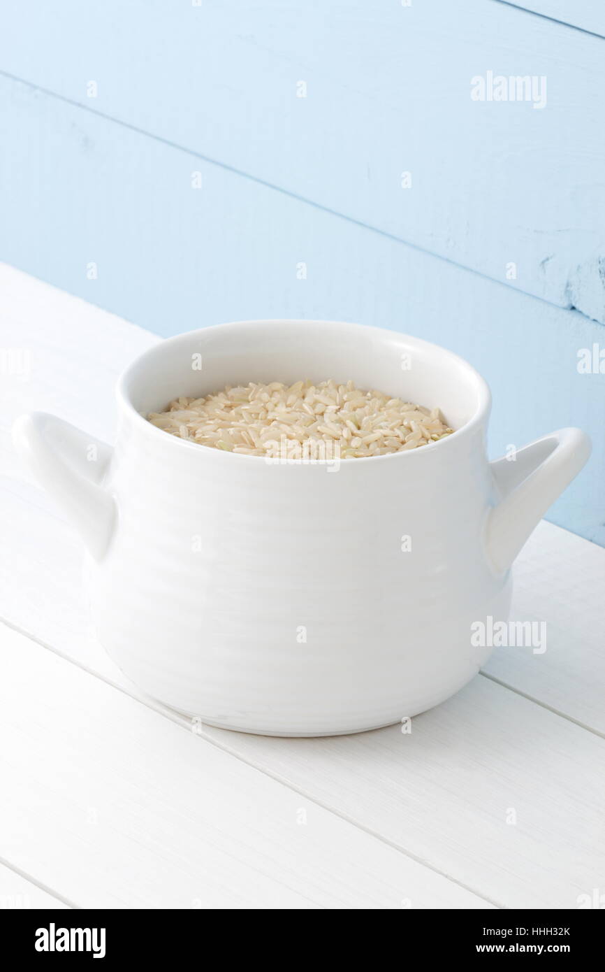 Nutritious Brown rice, whole grain, that delivers fiber and protein, is ...