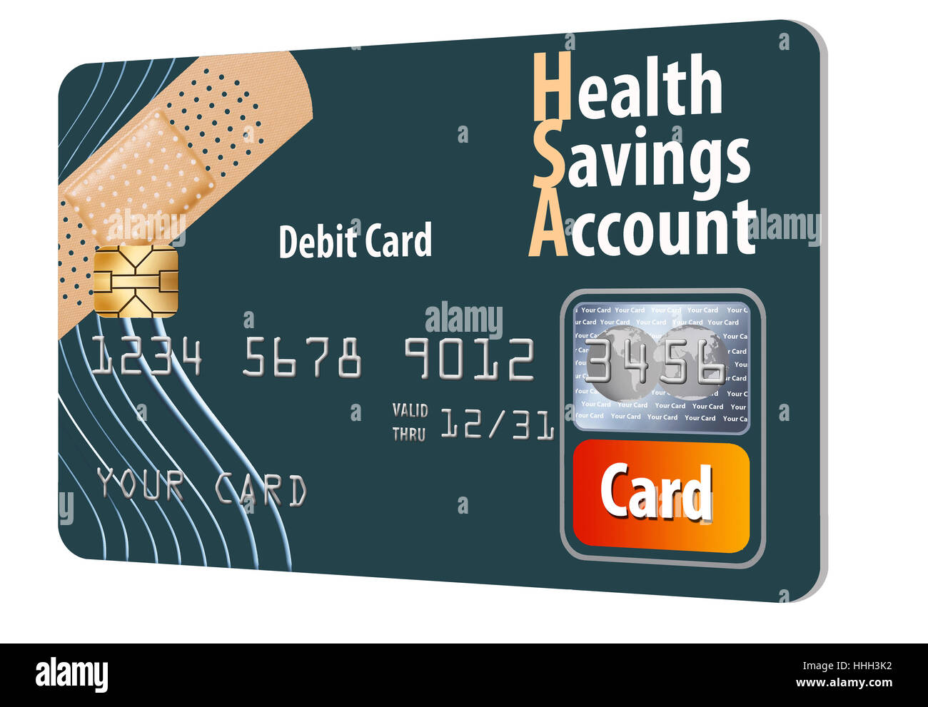 Health Savings Account debit card Stock Photo - Alamy