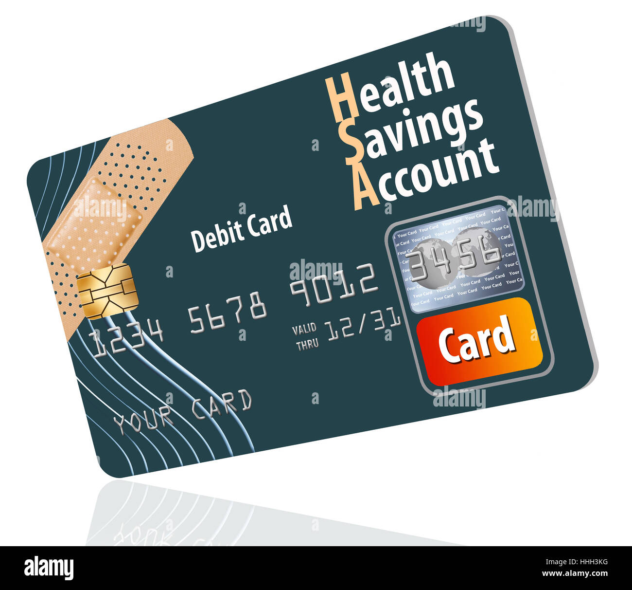 Health savings account debit hi-res stock photography and images - Alamy