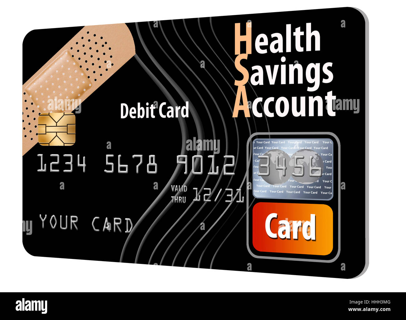 Health Savings Account debit card Stock Photo - Alamy