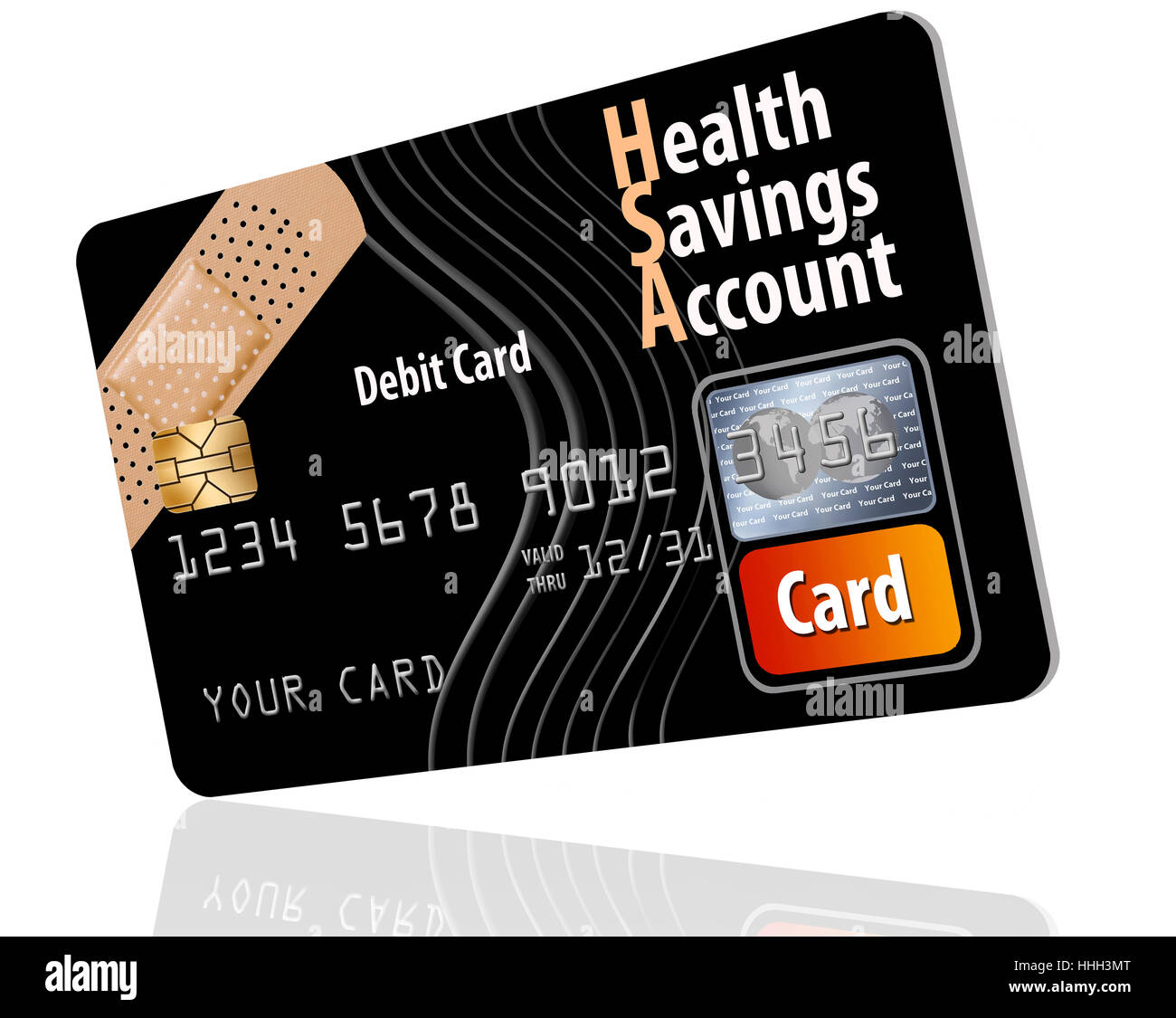 Health Savings Account debit card Stock Photo - Alamy