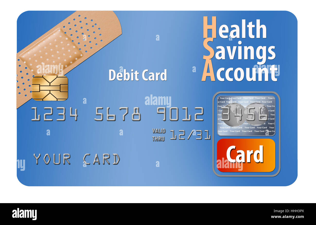 Health savings account debit card hi-res stock photography and images ...
