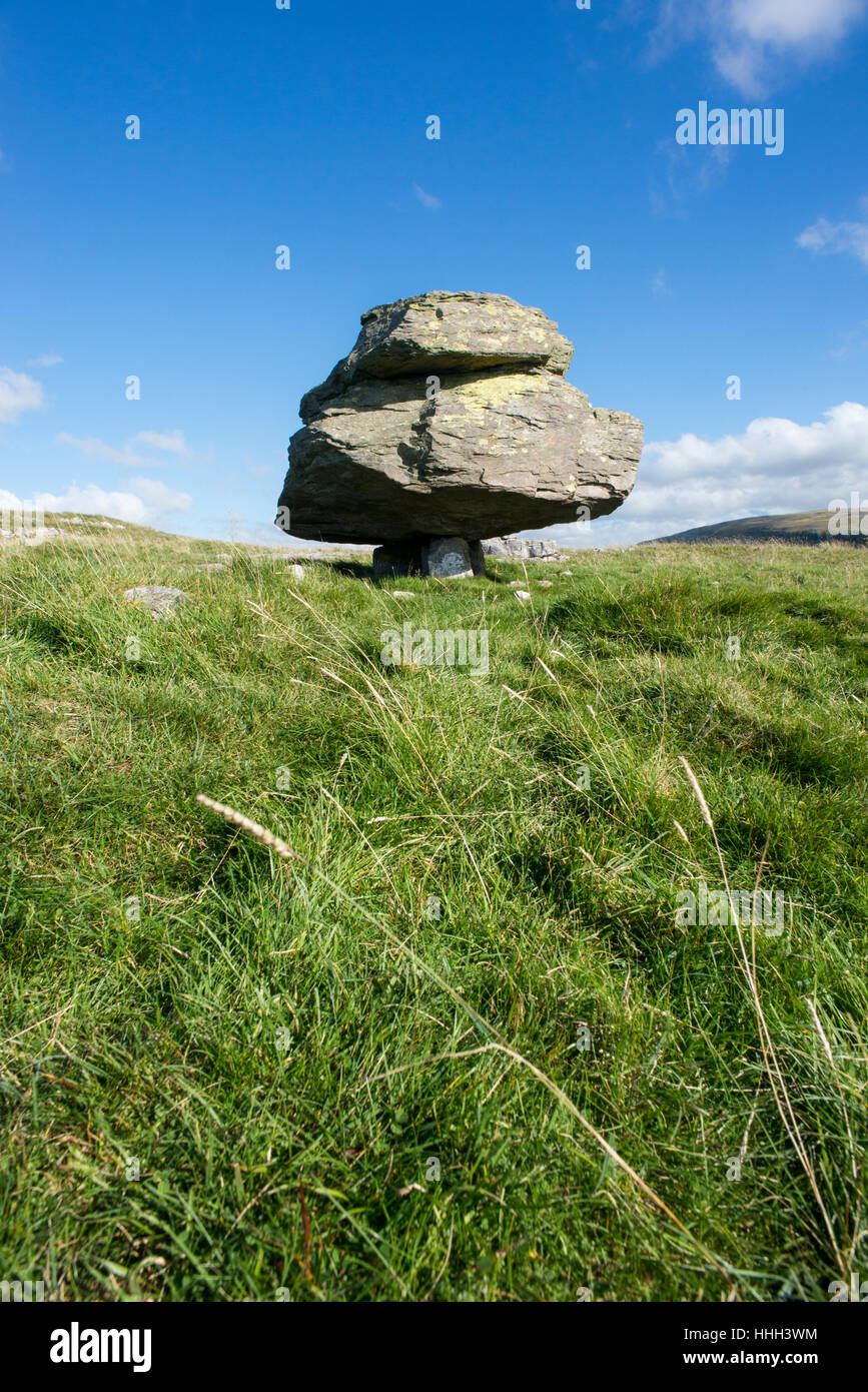 Crummack Dale Norber Erratic Boulders in the Yorkshire Dales Stock ...
