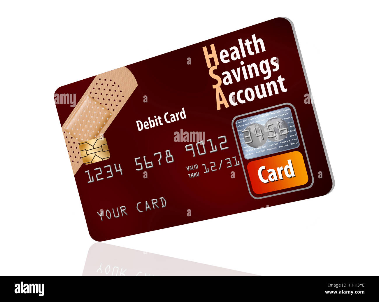 Health Savings Account debit card Stock Photo - Alamy