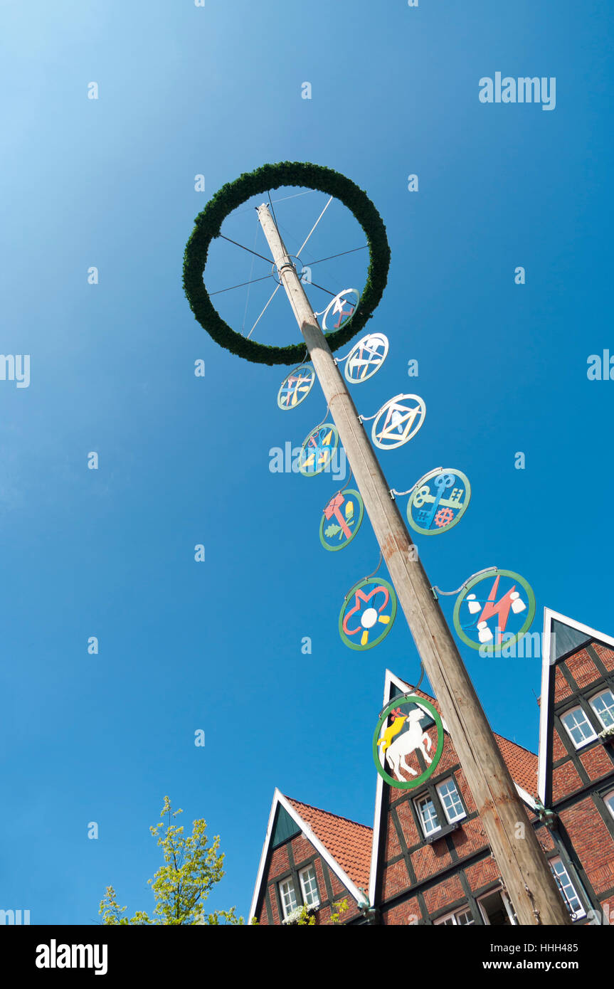 germany, german federal republic, tradition, festival, midsummer ...