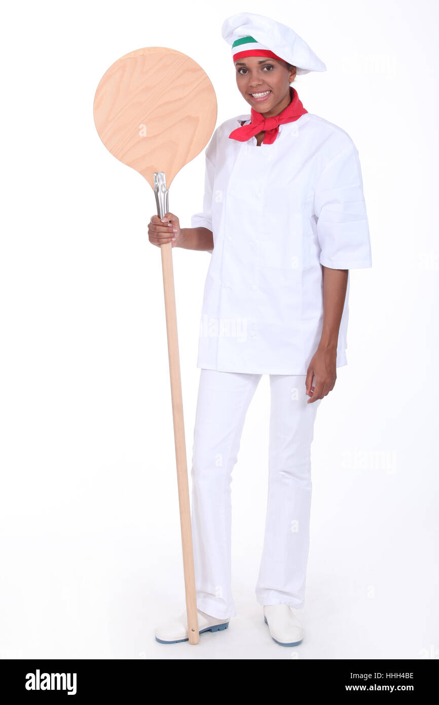 hot, cook, dress, white, gown, woman, office, bread, indicate, show ...