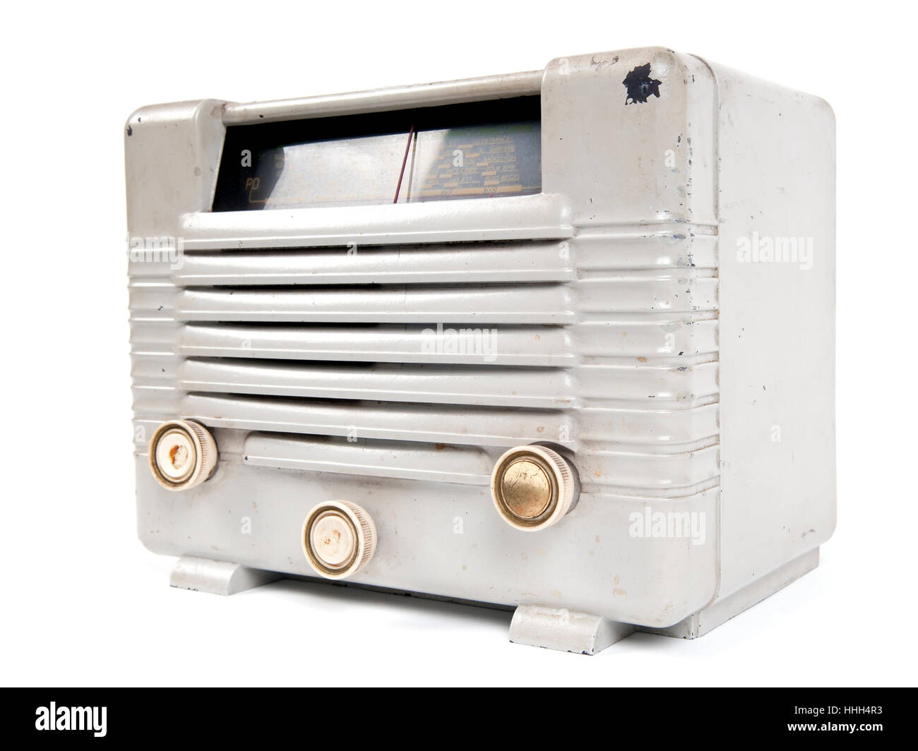 historical, antique, radio, retro, old, isolated, studio photography ...