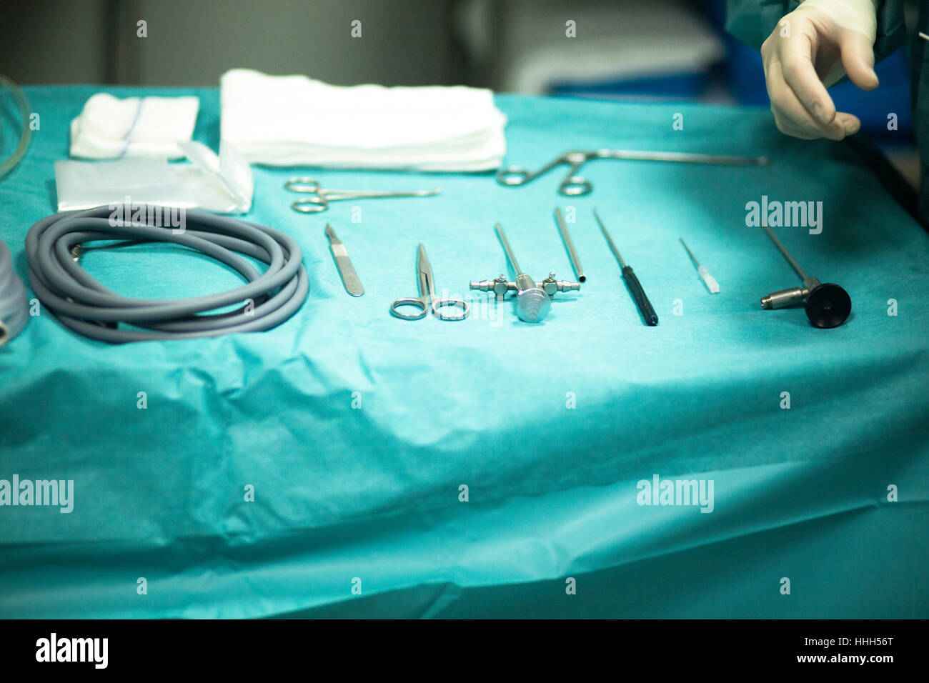 Surgery instrumentation in emergency room operating theater operation ...