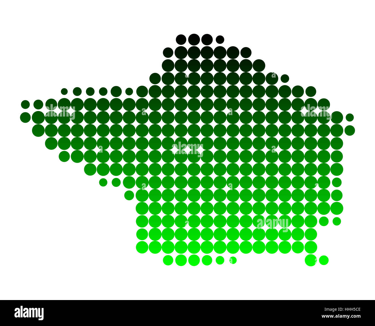 map of faial Stock Photo - Alamy