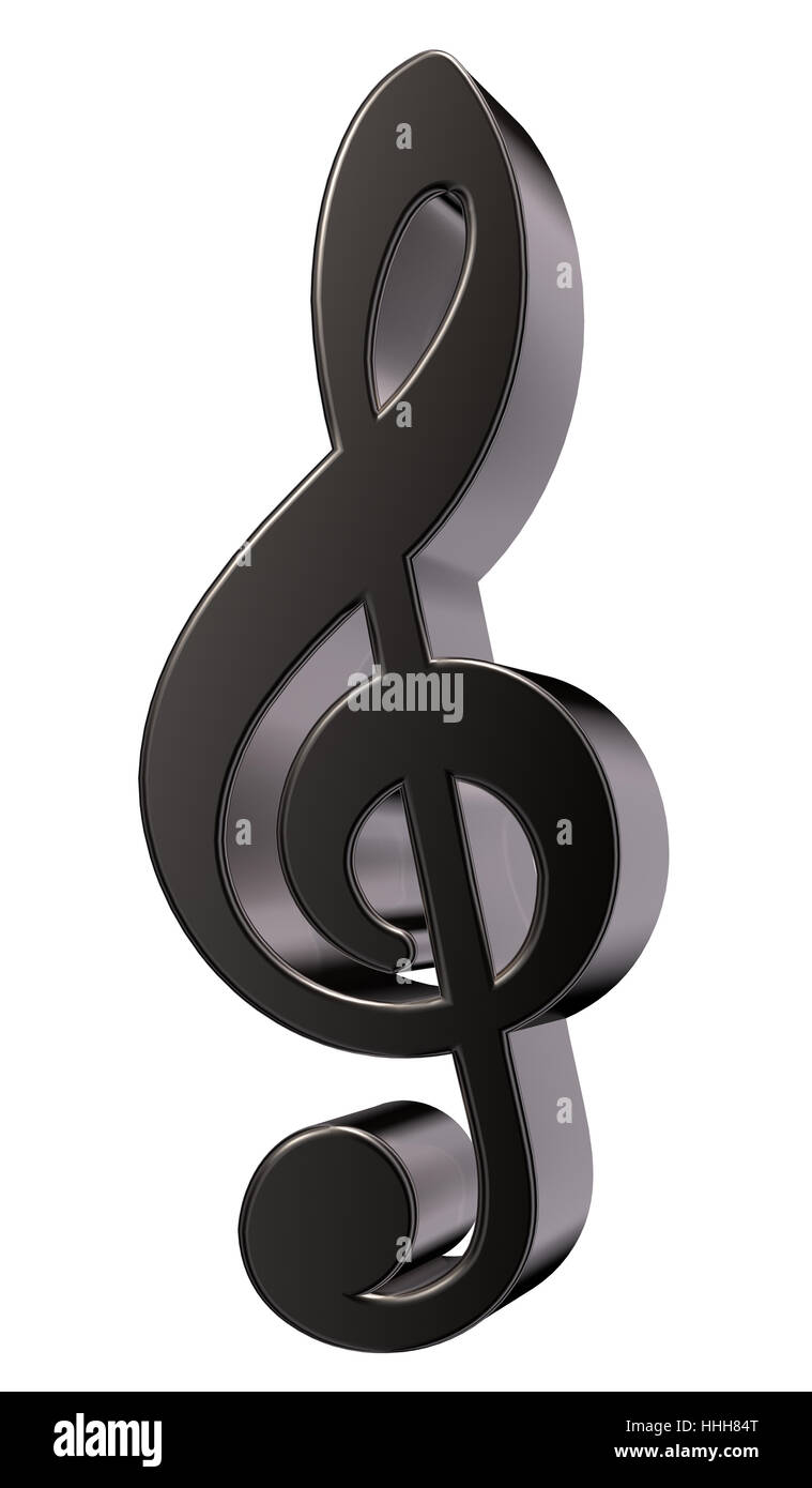 sign, signal, music, metal, bright, shiny, note, clef, hardships ...