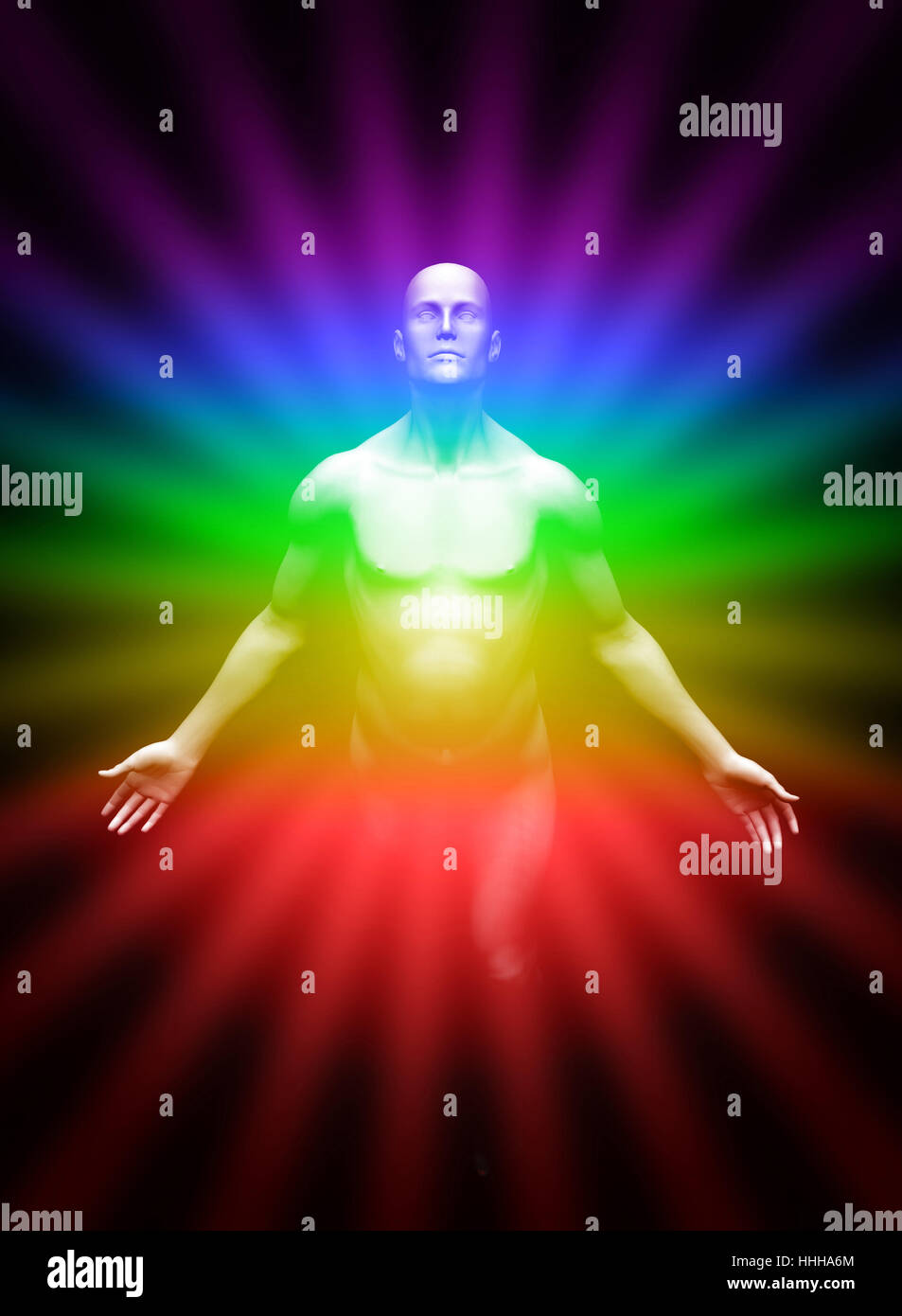 transformation into the light 5 Stock Photo - Alamy