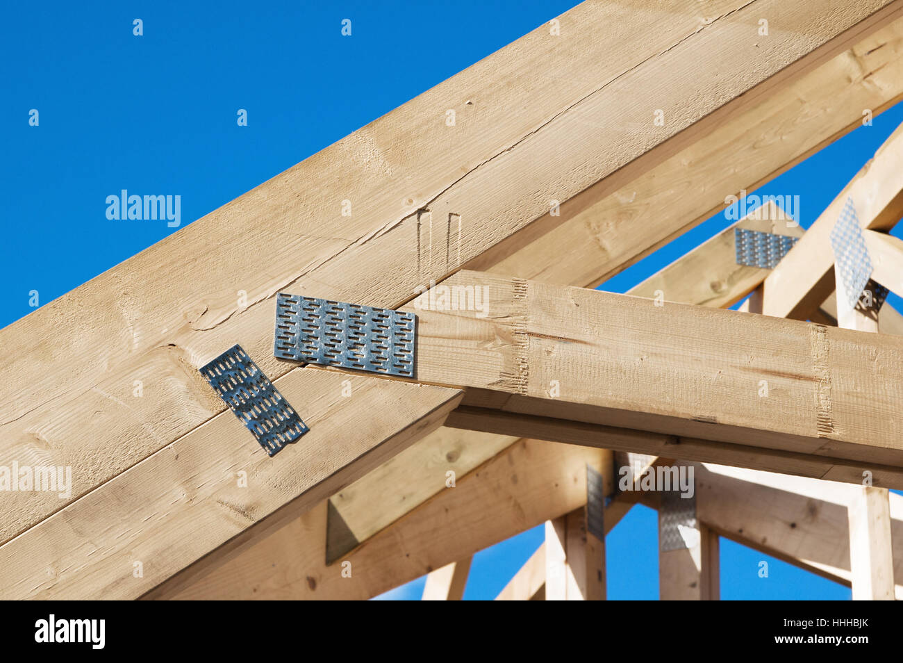 blue, house, building, board, wood, pine, cloud, timber, progress ...