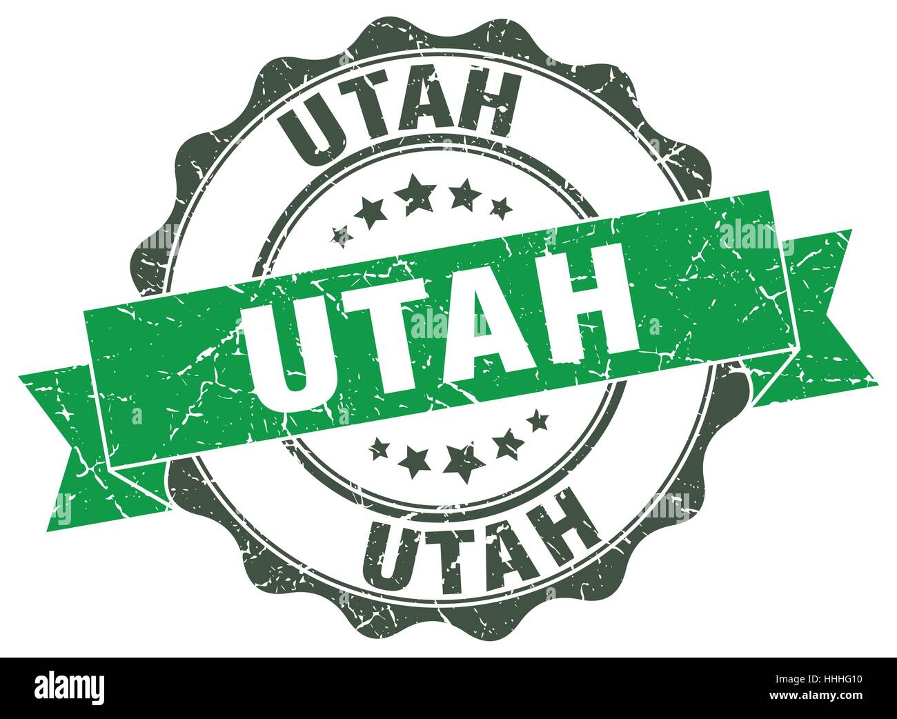 Seal of utah Stock Vector Images - Alamy