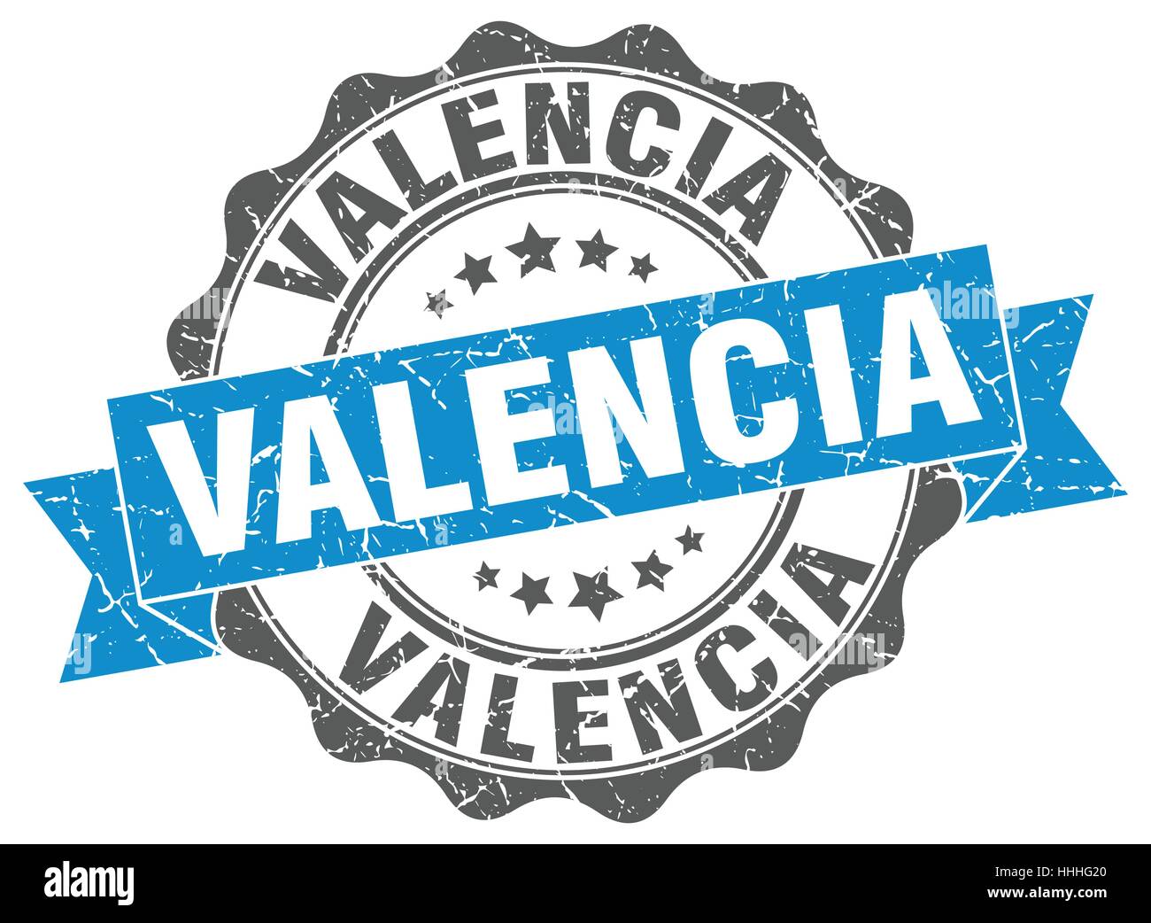 Valencia stamp Cut Out Stock Images & Pictures - Alamy