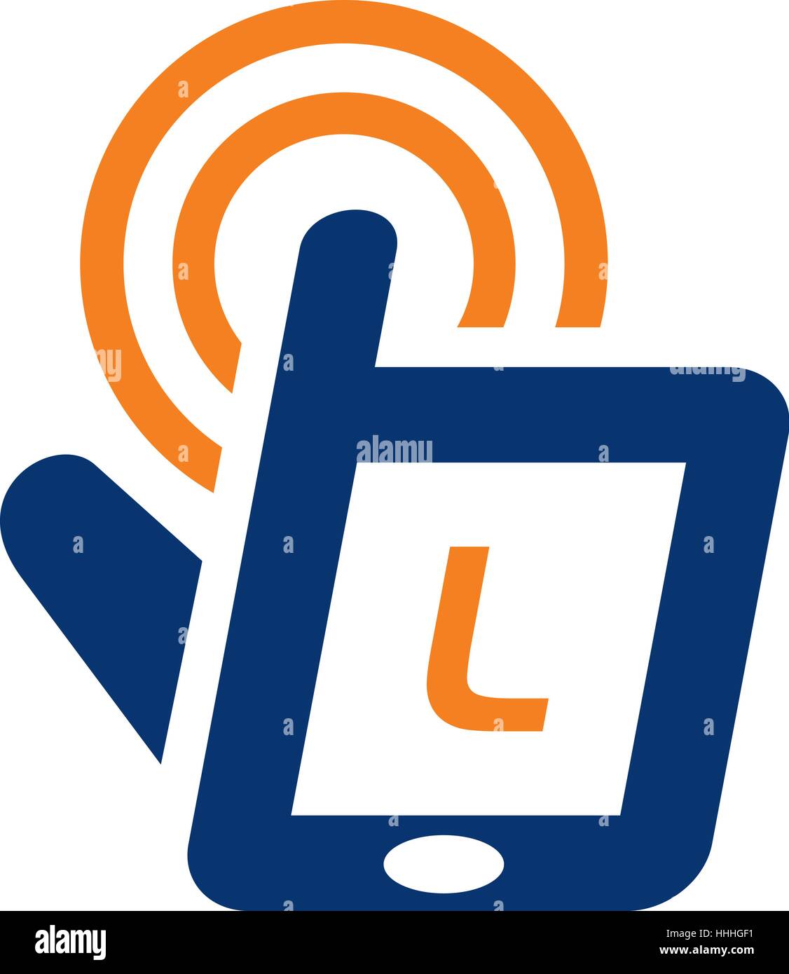 L mobile Stock Vector Images - Alamy