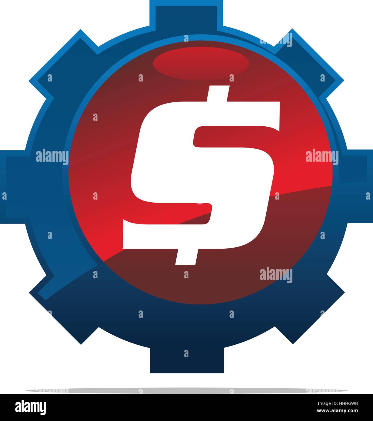 Money factory Stock Vector Images - Alamy