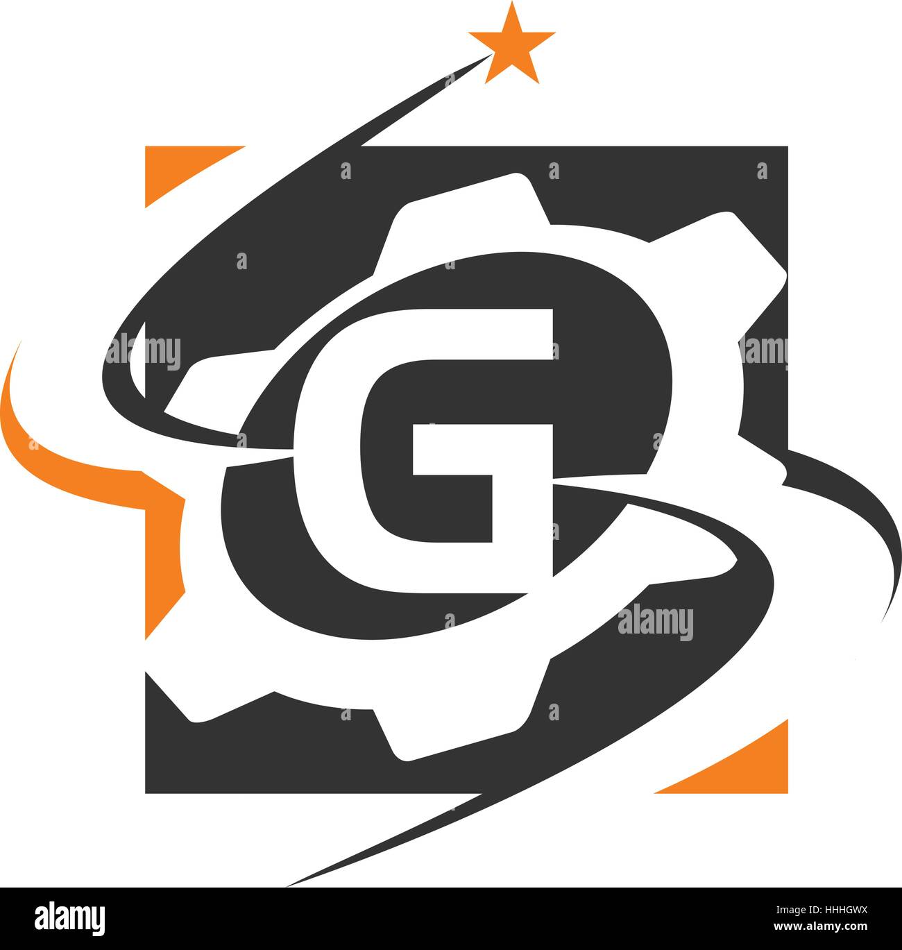 Gear Solution Logo Letter G Stock Vector Image & Art - Alamy