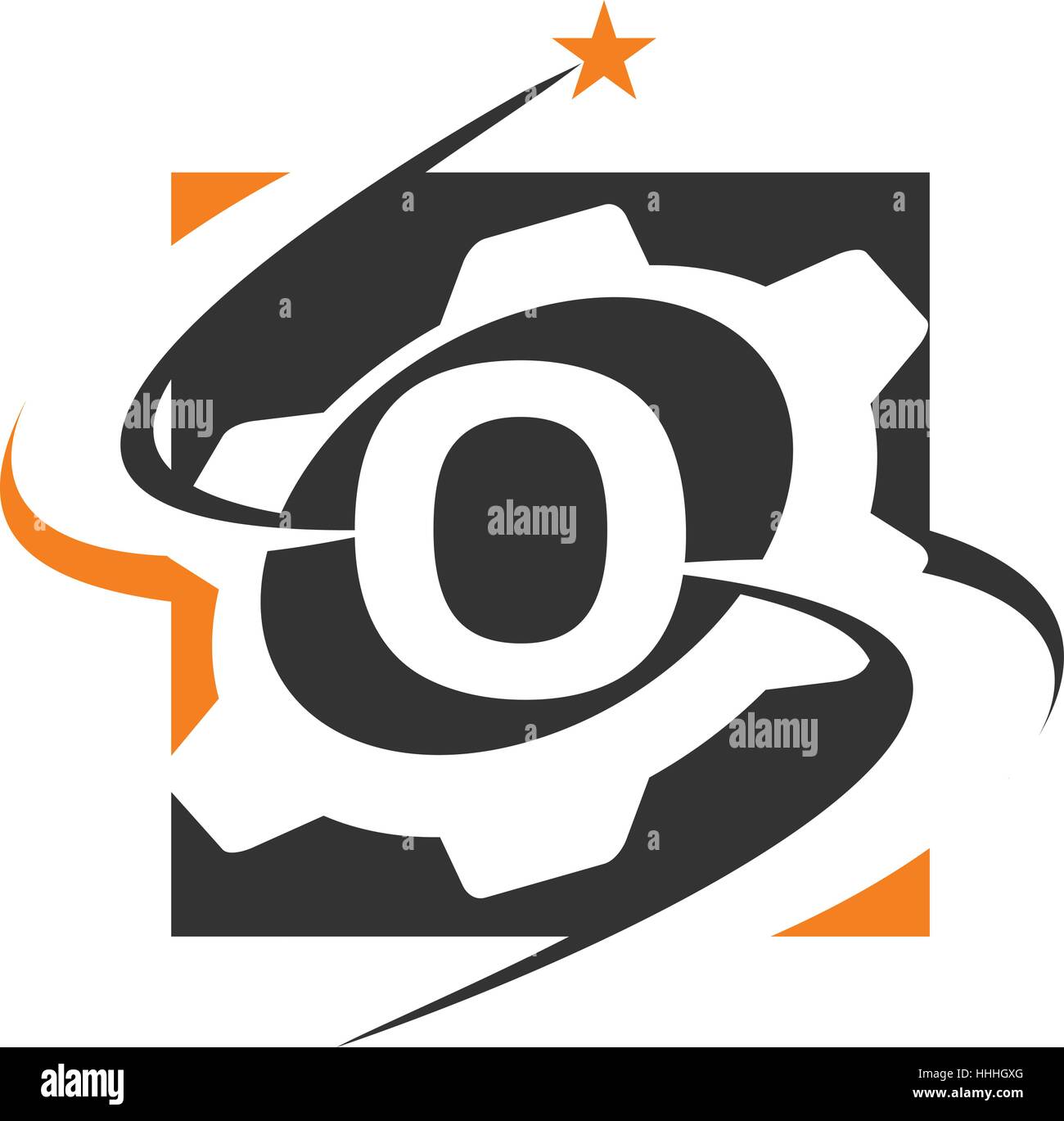 O gear Stock Vector Images - Alamy