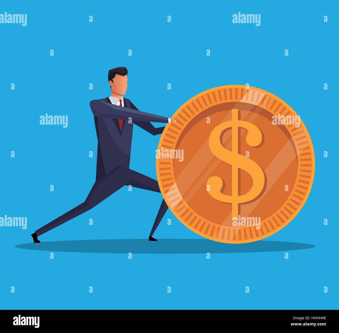 man business money financial economy Stock Vector Image & Art - Alamy