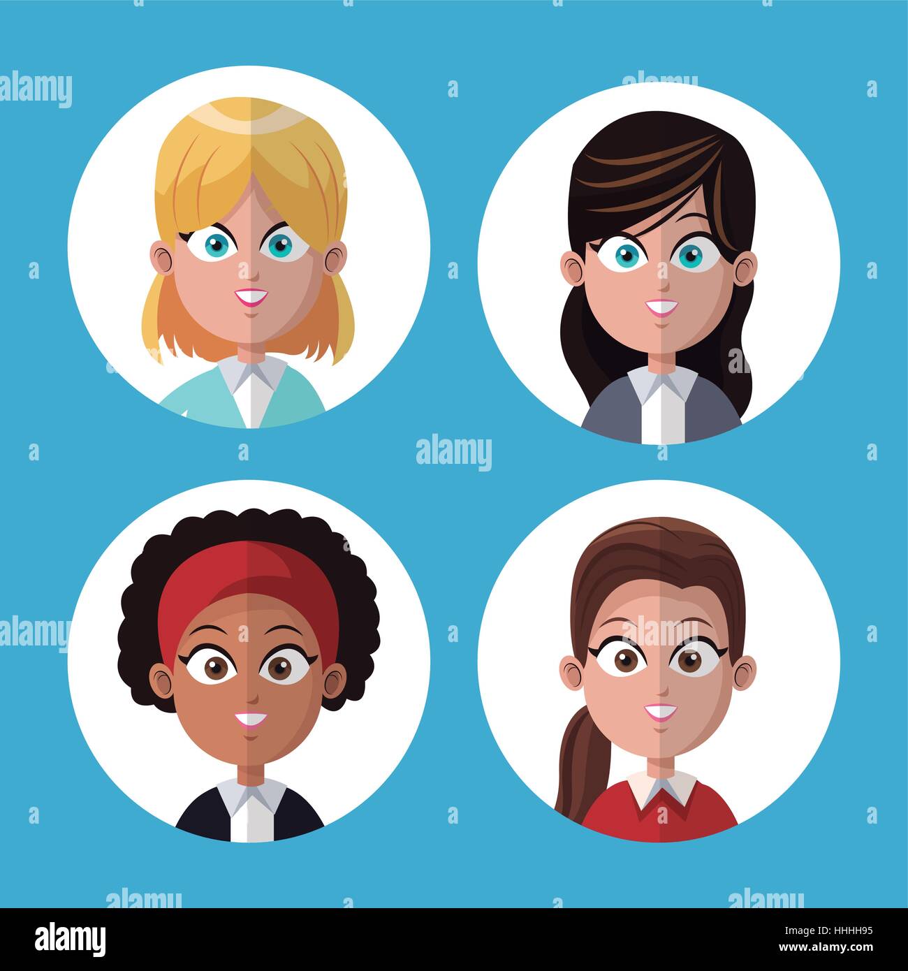 Presentation coworkers in office Stock Vector Images - Alamy