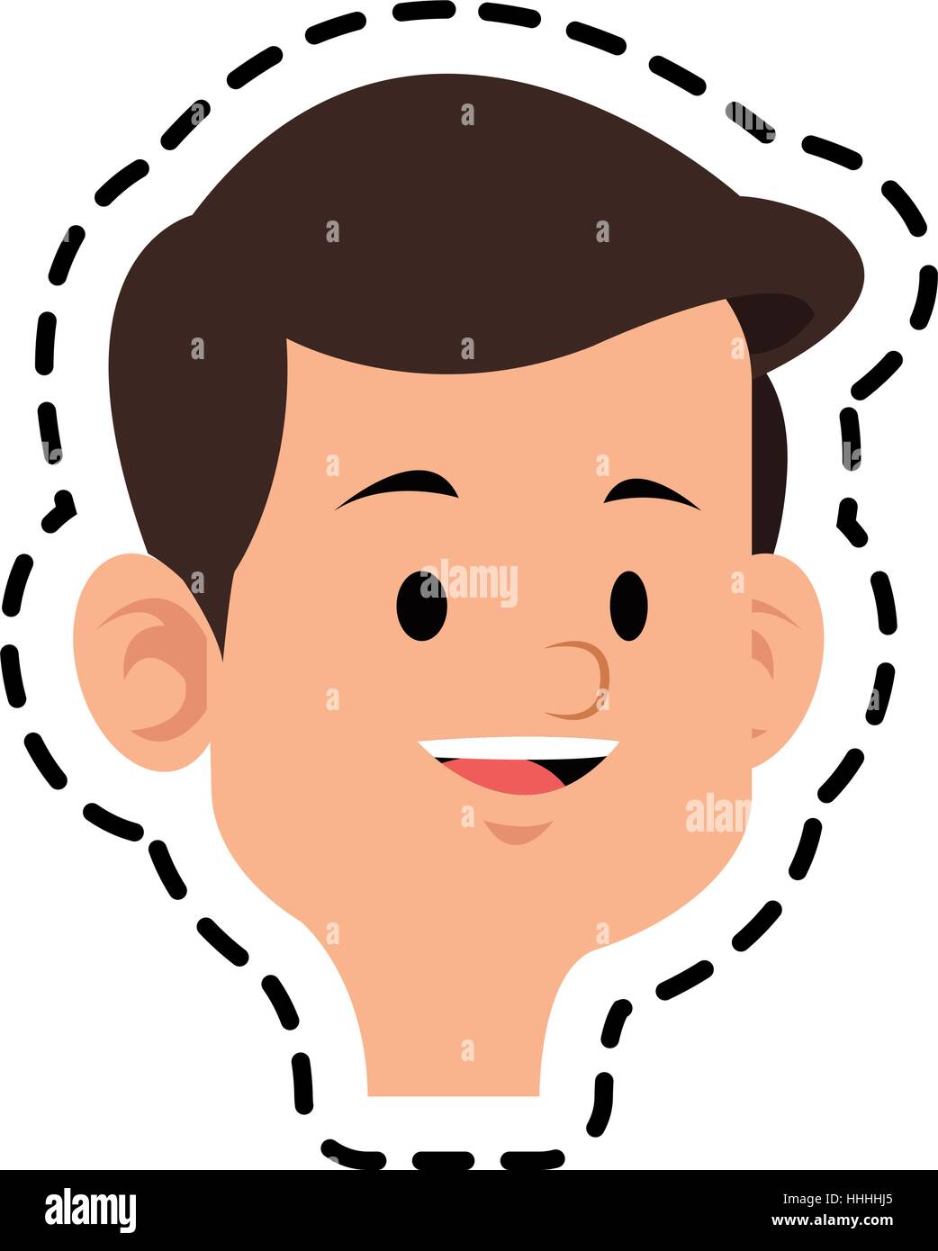 boy cartoon icon Stock Vector Image & Art - Alamy