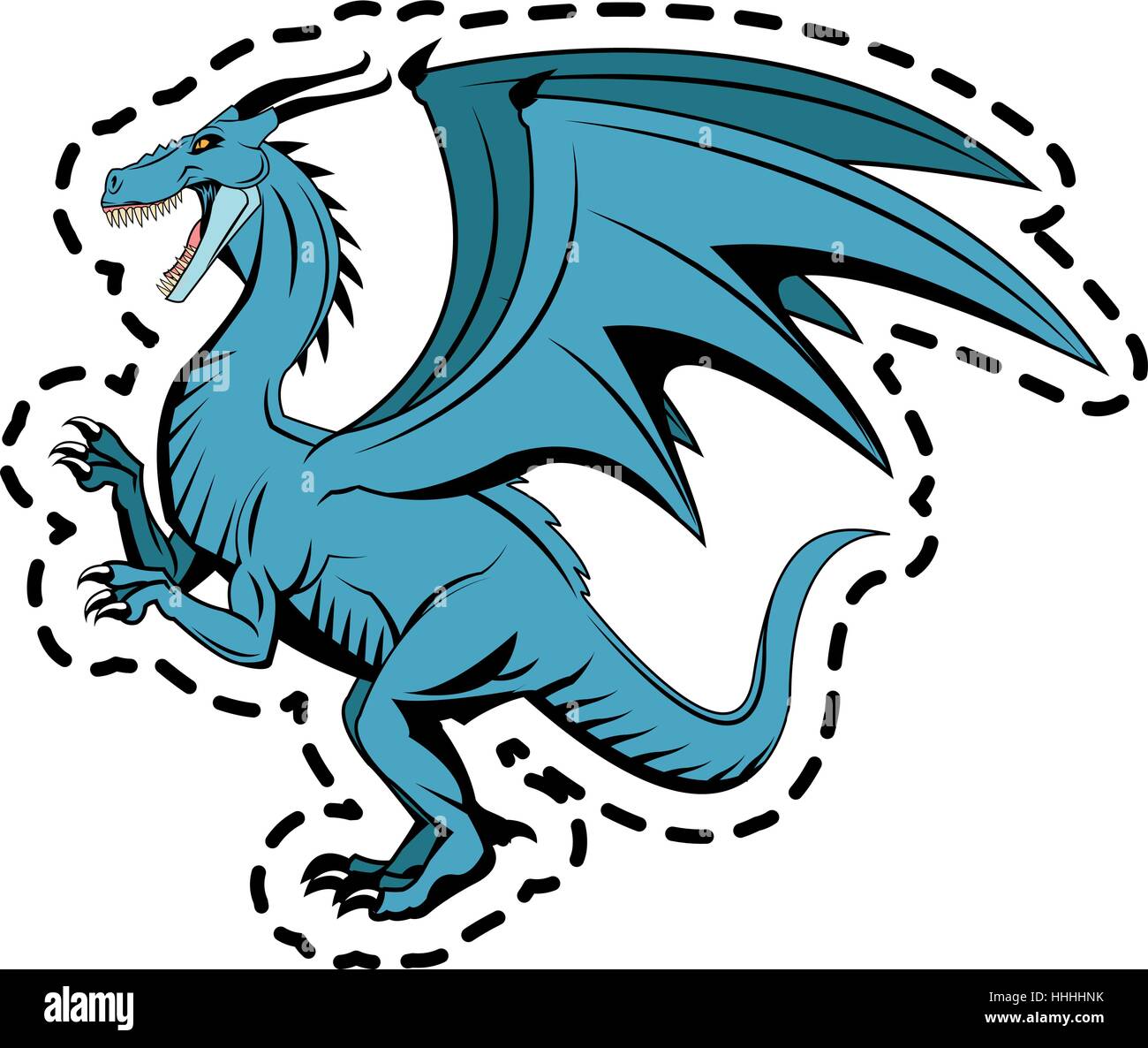 dragon cartoon icon Stock Vector Image & Art - Alamy