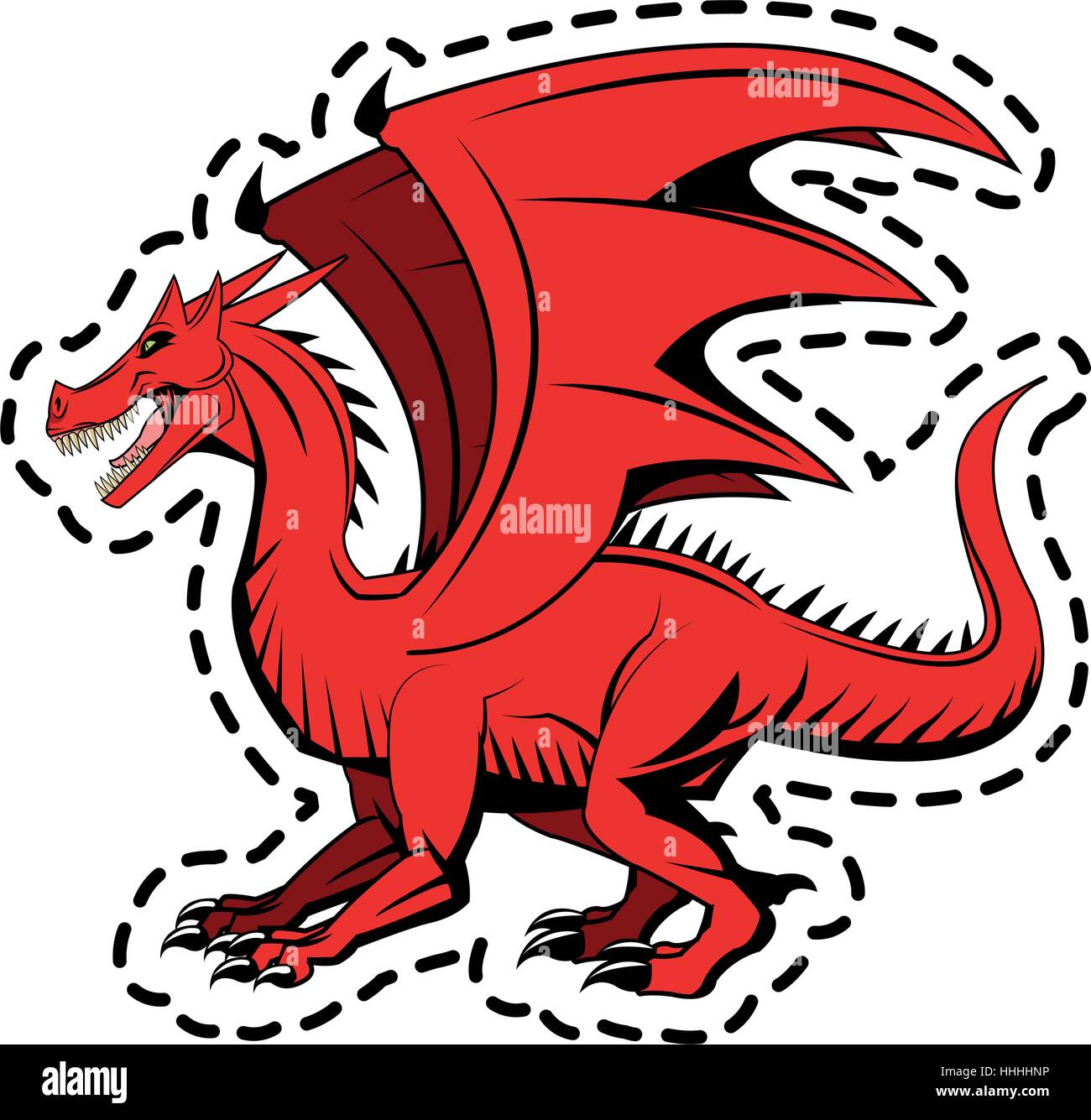 dragon cartoon icon Stock Vector Image & Art - Alamy