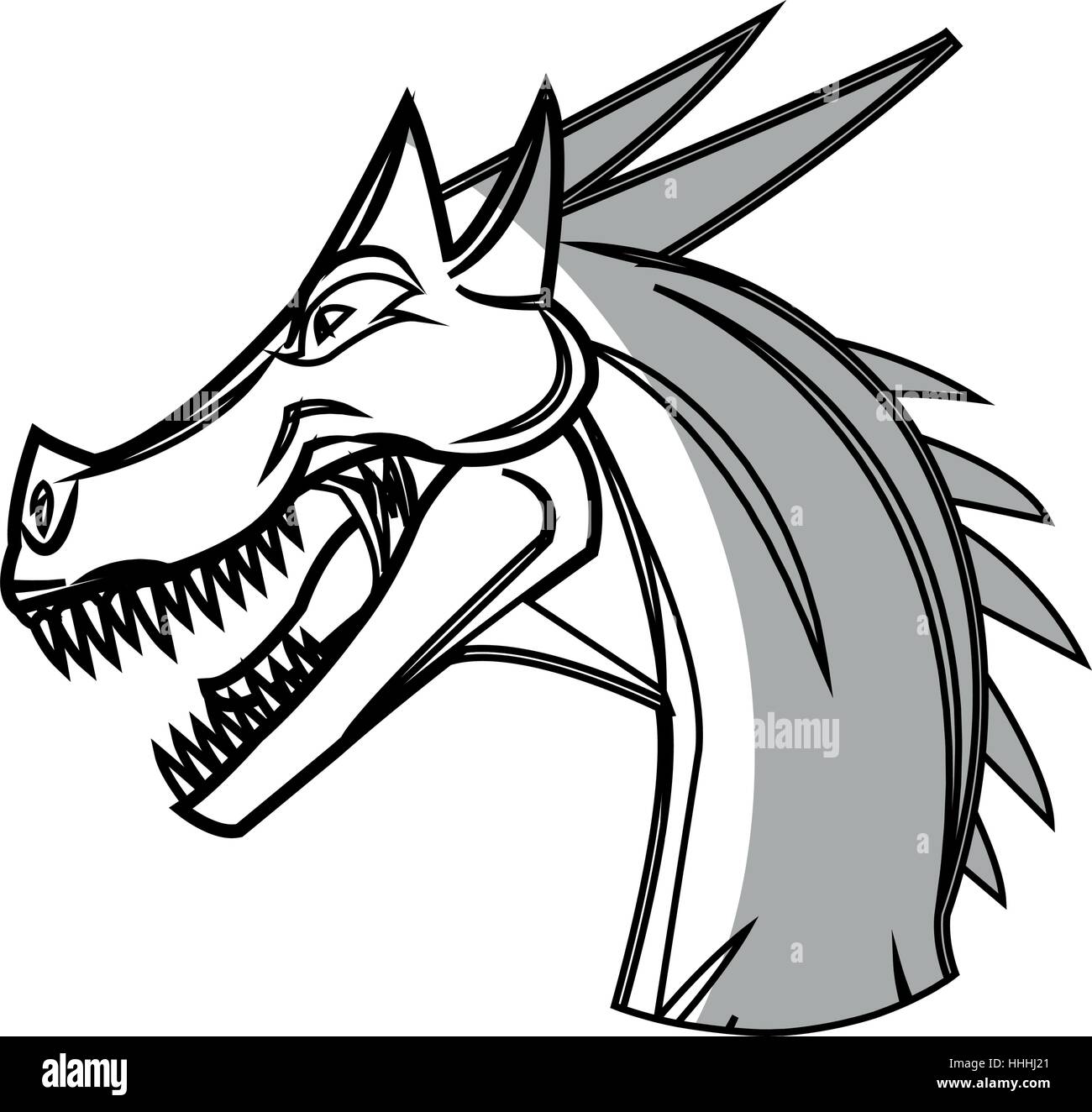 Dragon cartoon icon Stock Vector Image & Art - Alamy