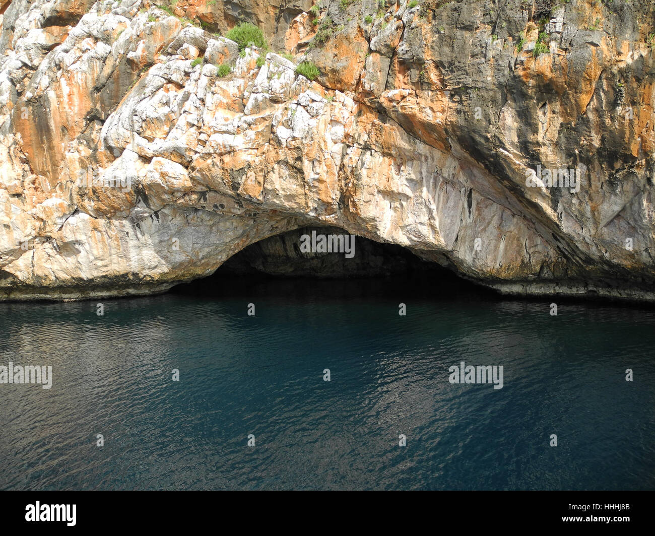 cave, turkey, caves, coast, salt water, sea, ocean, water, alanya Stock ...