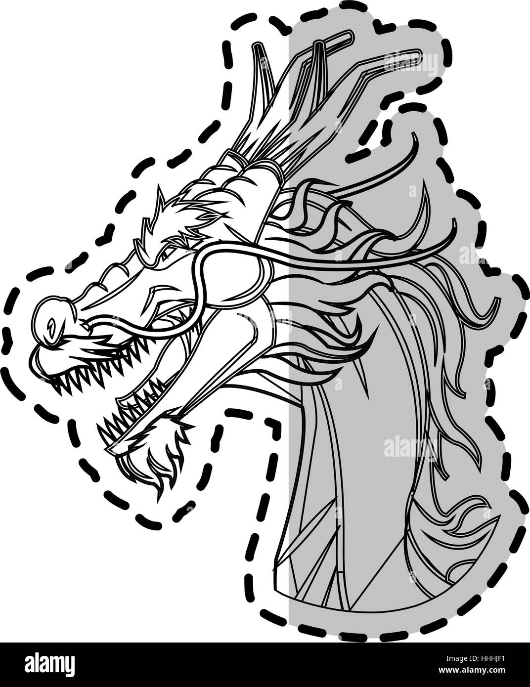 dragon cartoon icon Stock Vector Image & Art - Alamy