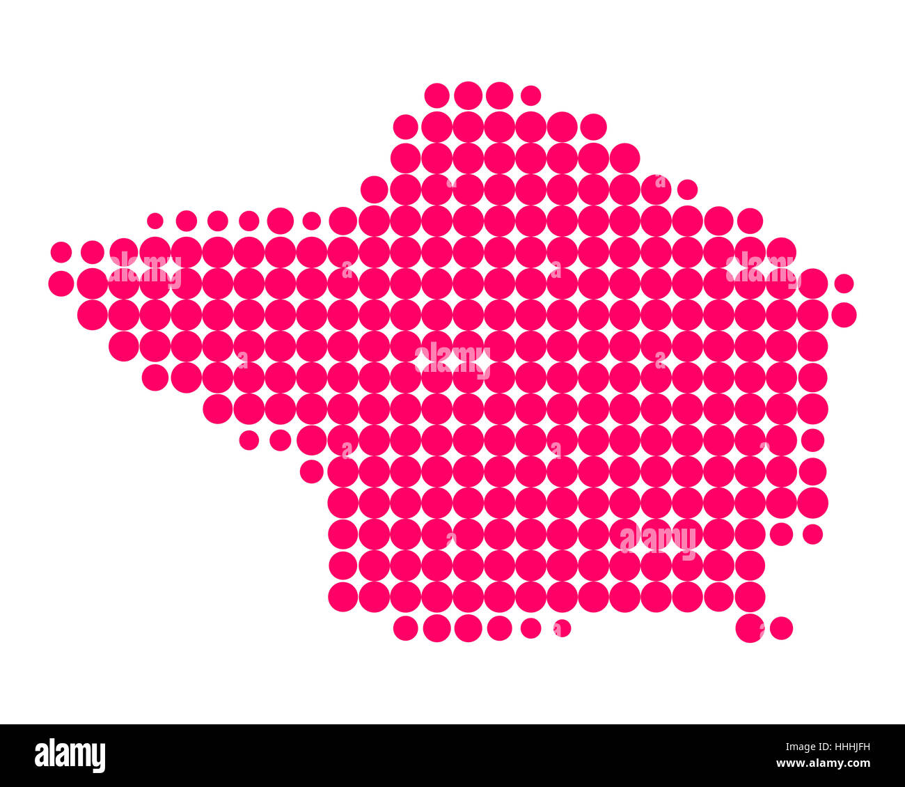 map of faial Stock Photo - Alamy