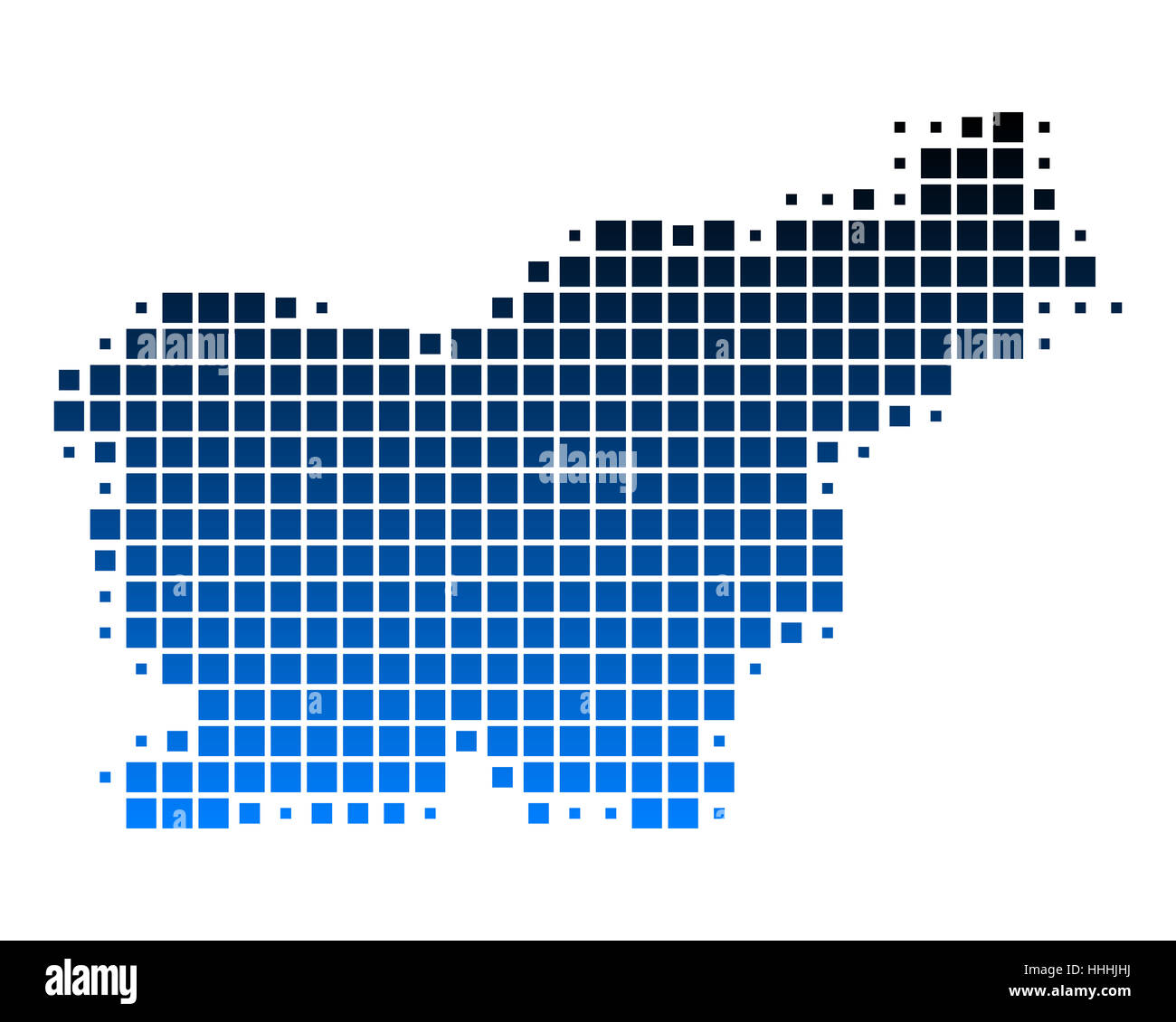 blue, illustration, angular, square, card, spotted, dot, raster ...