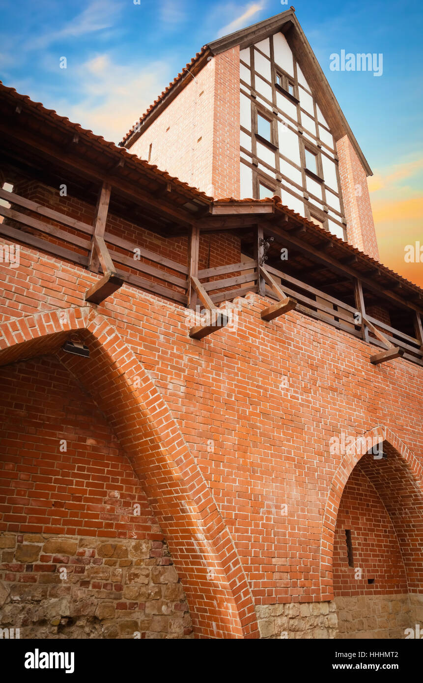 wall, brick, tower, travel, architectural, historical, antique, tourism ...