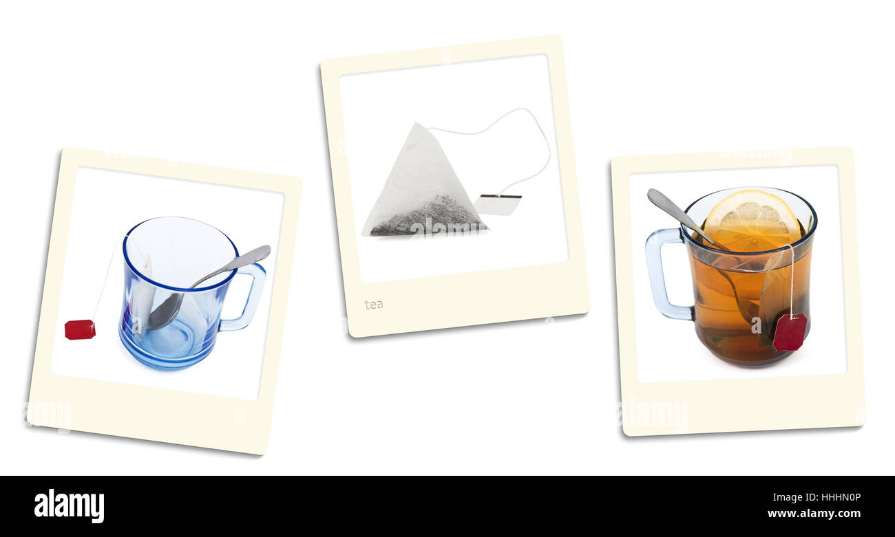 cup, tea, cup, tea, object, drink, drinking, bibs, isolated, closeup ...