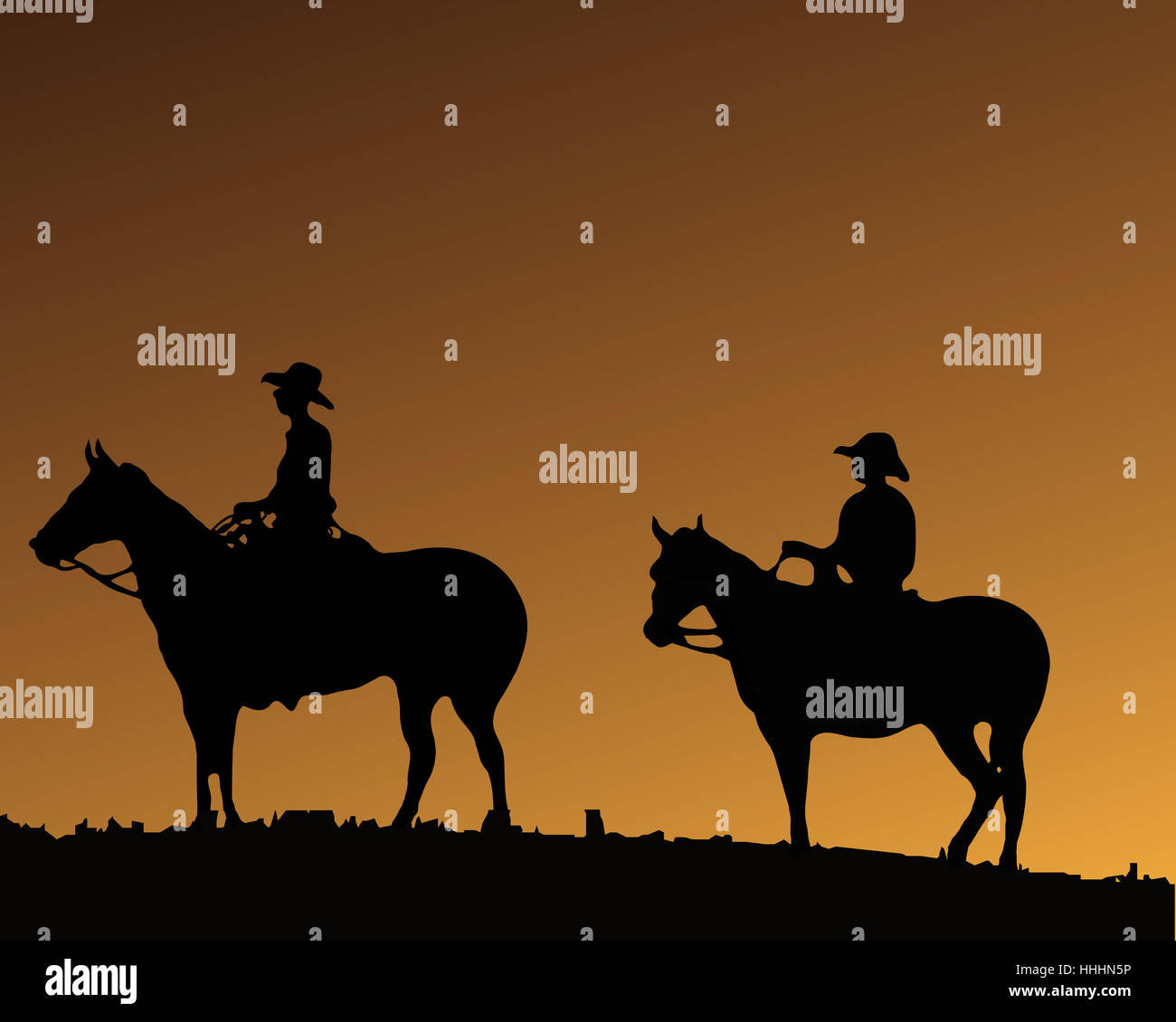 horse, animal, sunset, riding, cowboy, country, western, rodeo, humans ...
