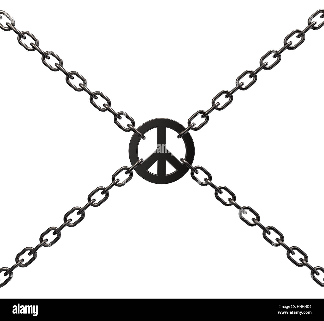 sign, signal, chain, metal, peace, chain link, pictogram, symbol ...