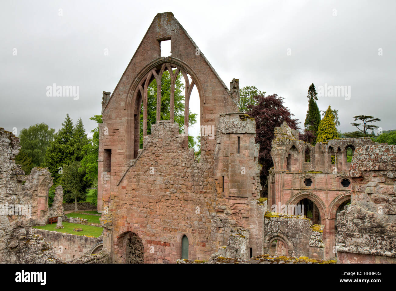 park, ruins, abbey, scotland, border, church, park, ruins, abbey, style ...