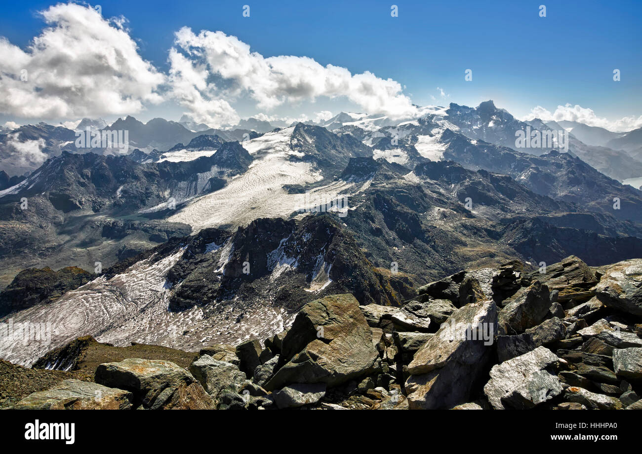 switzerland, rock, glacier, valais, stones, alps, summit, switzerland ...