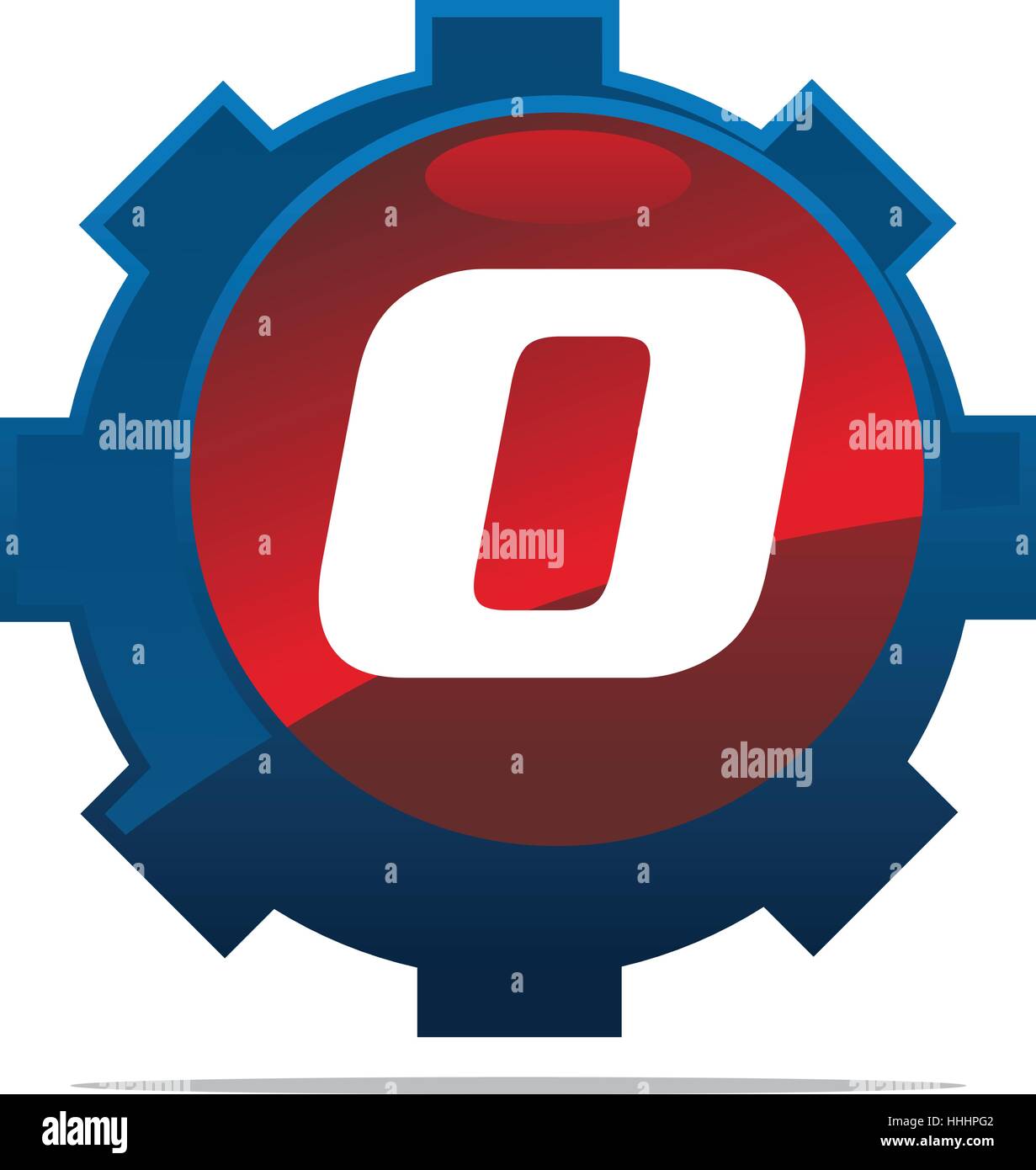 O gear Stock Vector Images - Alamy