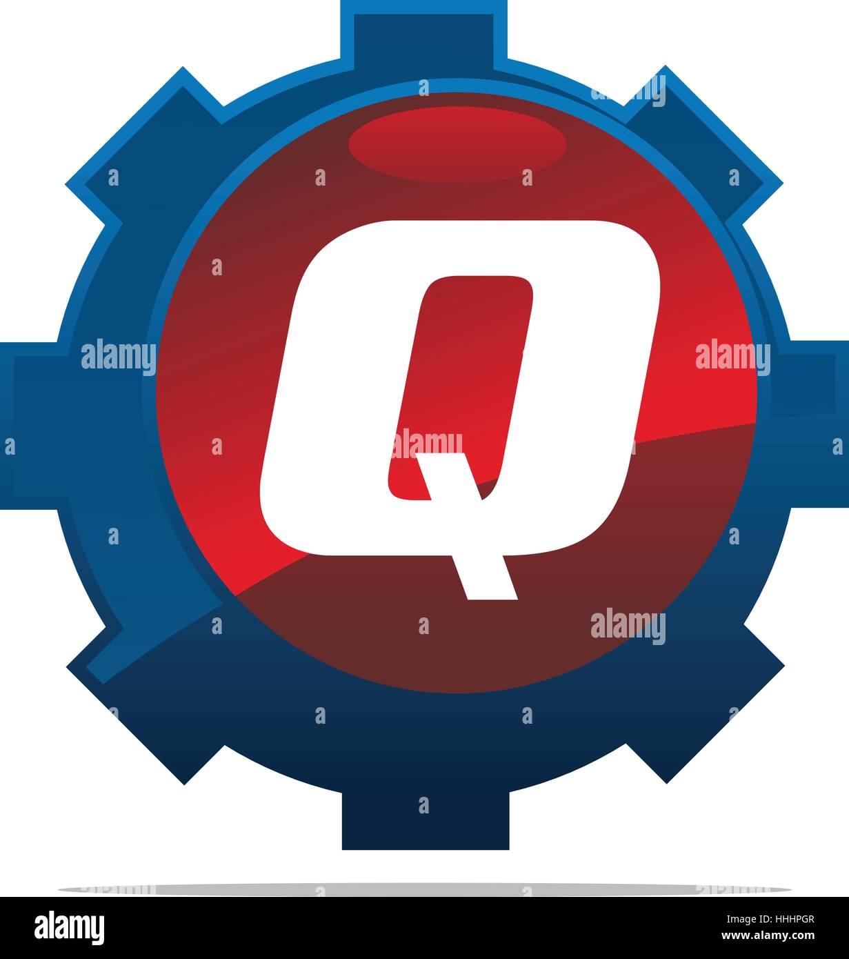 Logo letter q Stock Vector Images - Alamy