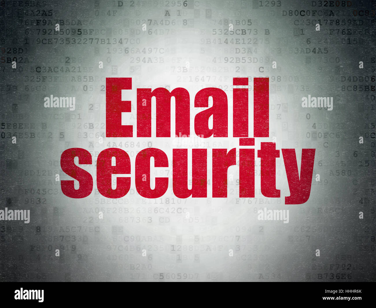 Privacy concept: Email Security on Digital Data Paper background Stock ...