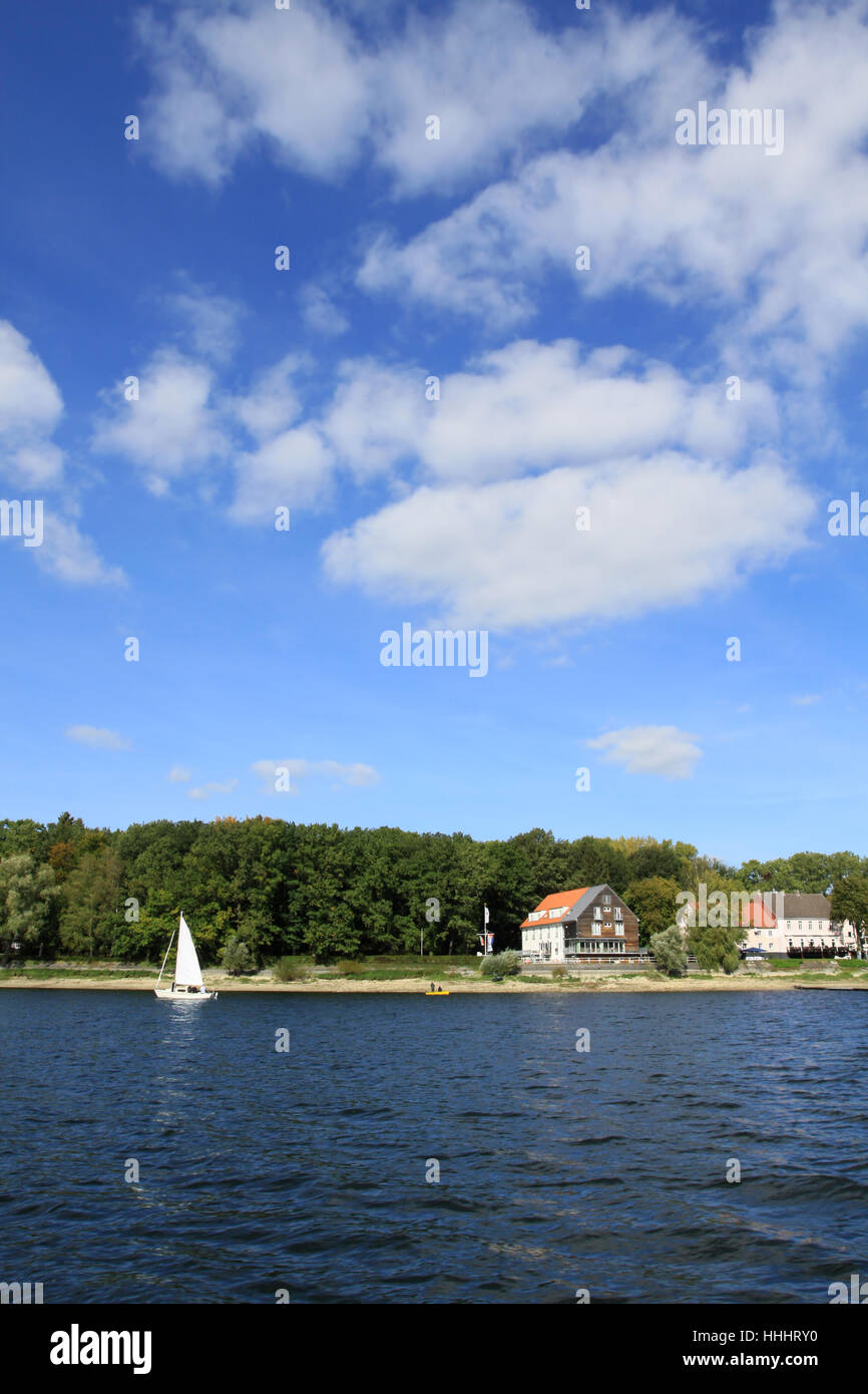 artificial lake, yacht, sailing boat, sailboat, dam, rowing boat, boat ...