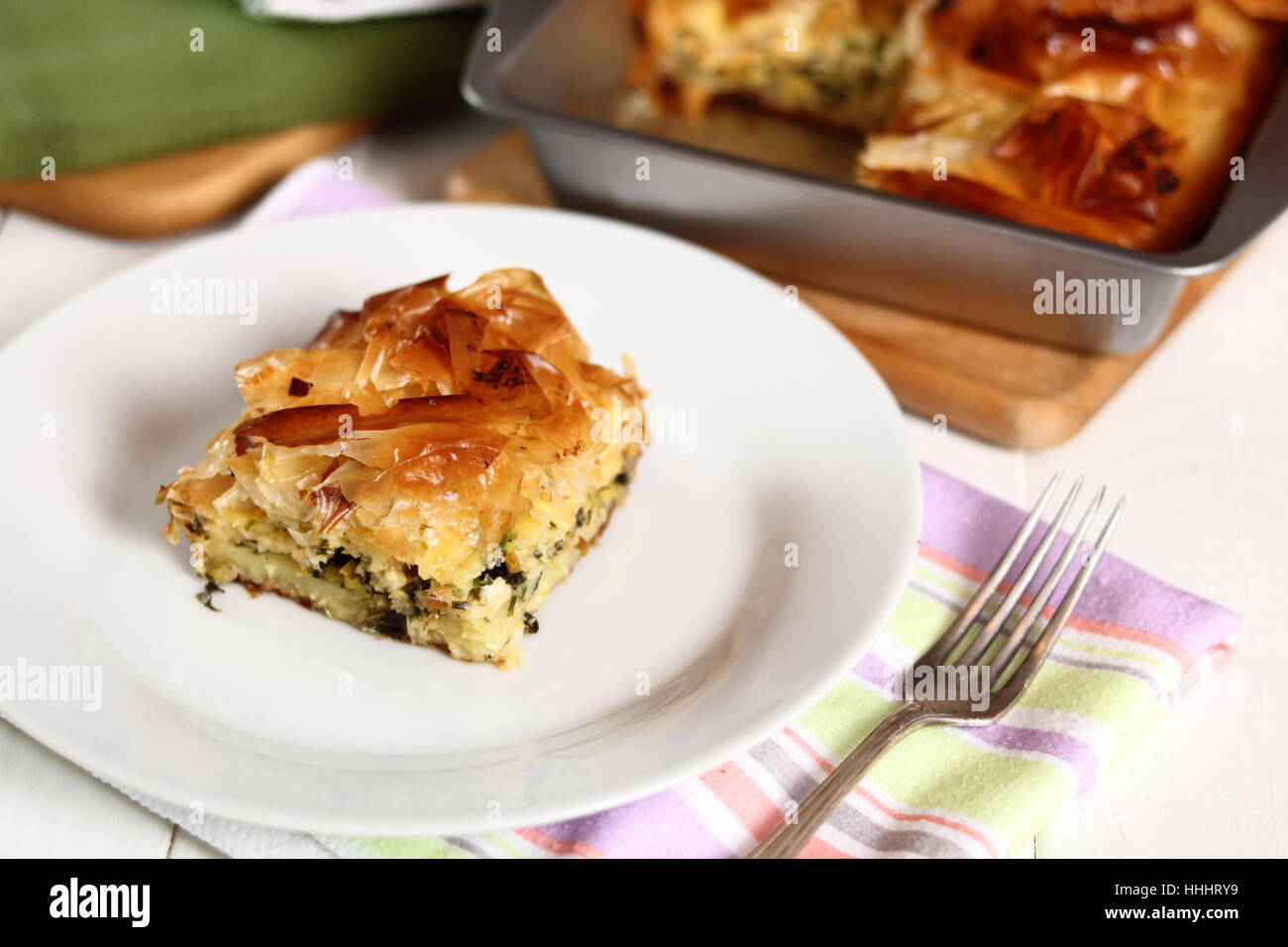 Filo pastry parcel hi-res stock photography and images - Alamy