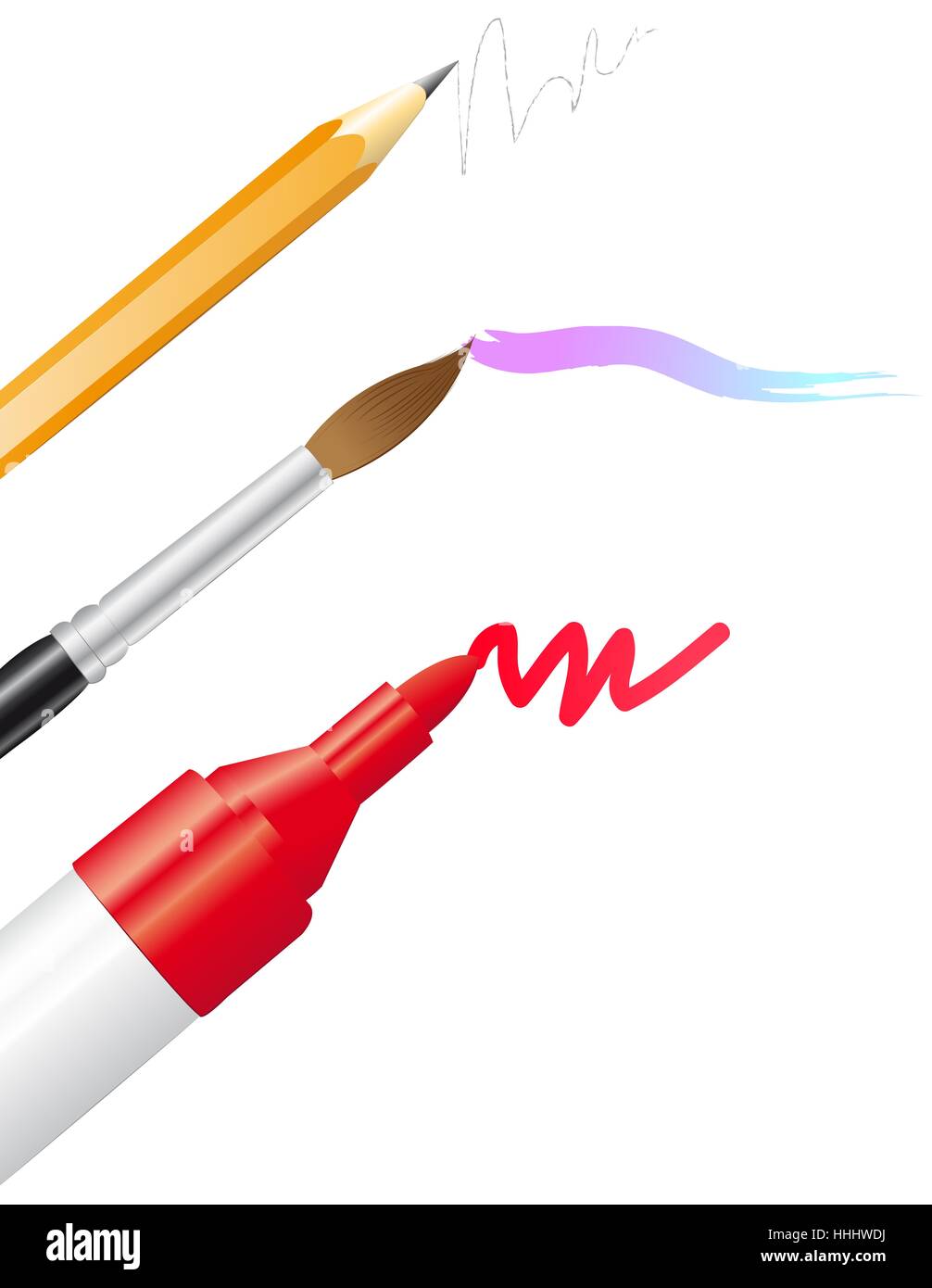 mark, pencil, pen, style, paint, letter, draw, marker, paintbrush ...