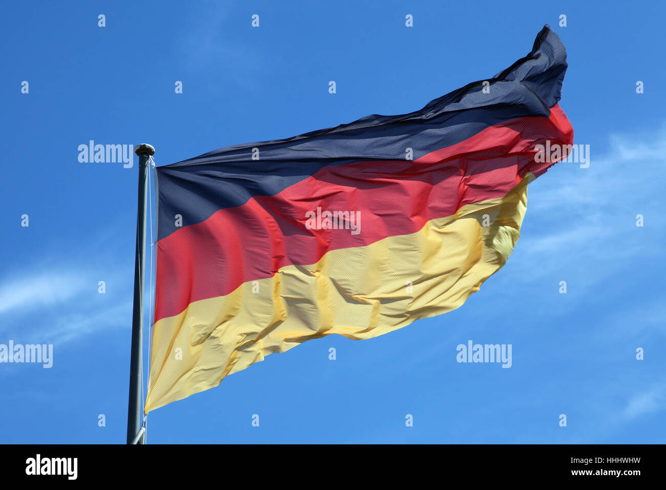 Germany flag, flag, blow, german, Germany-flies a flag, germany, german ...