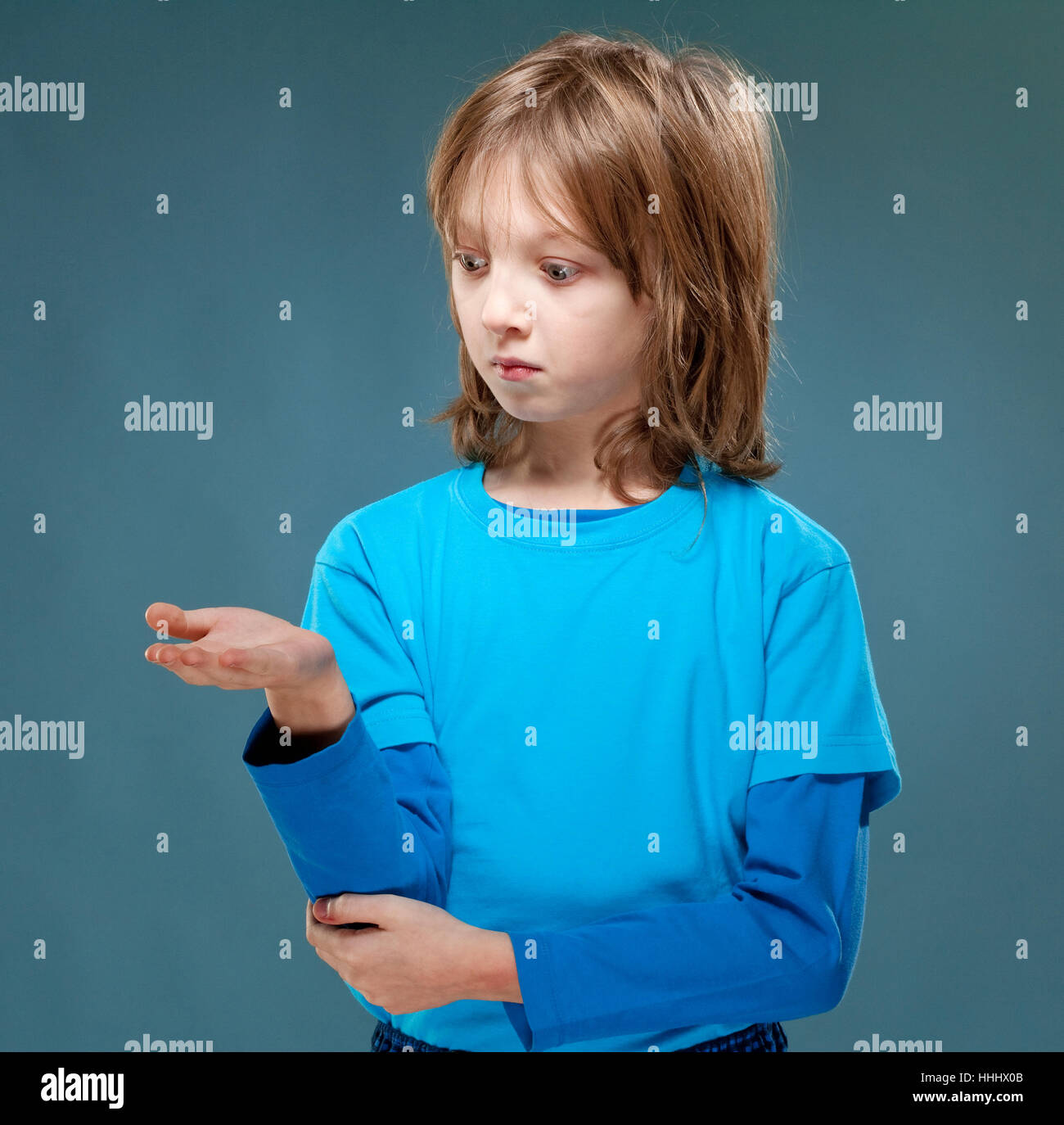 Child palm hand hi-res stock photography and images - Alamy