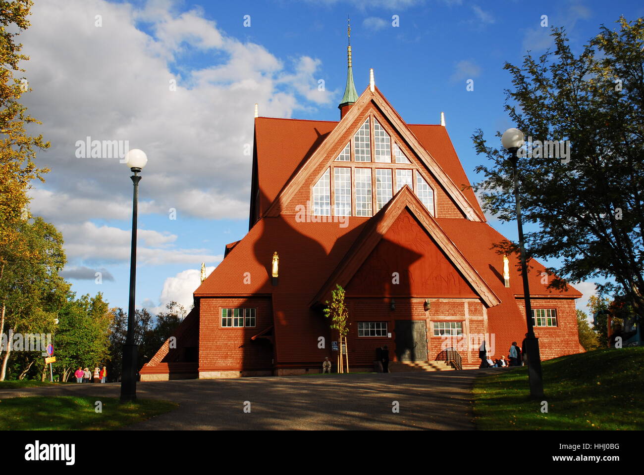 church, sweden, coloured, red, church, sweden, coloured, red ...