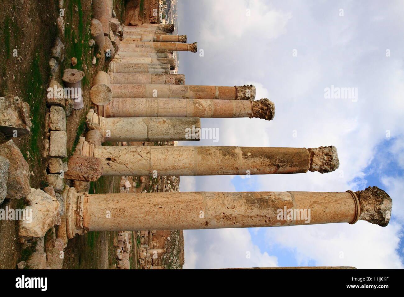 temple, jordan, antiquity, ruins, arabia, roman, historical, story ...