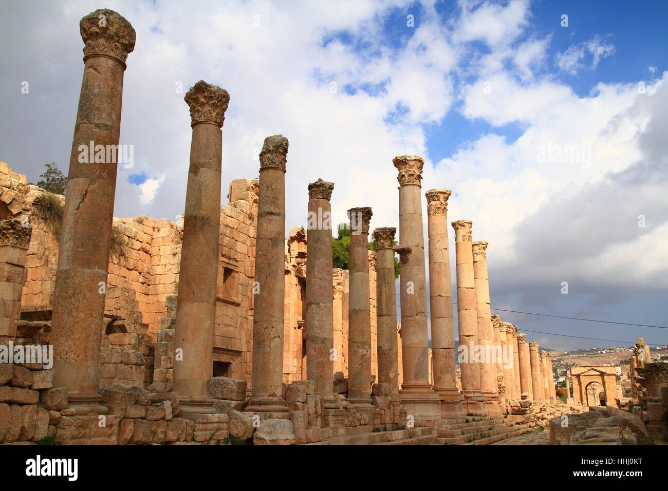 temple, jordan, antiquity, ruins, arabia, roman, historical, story ...