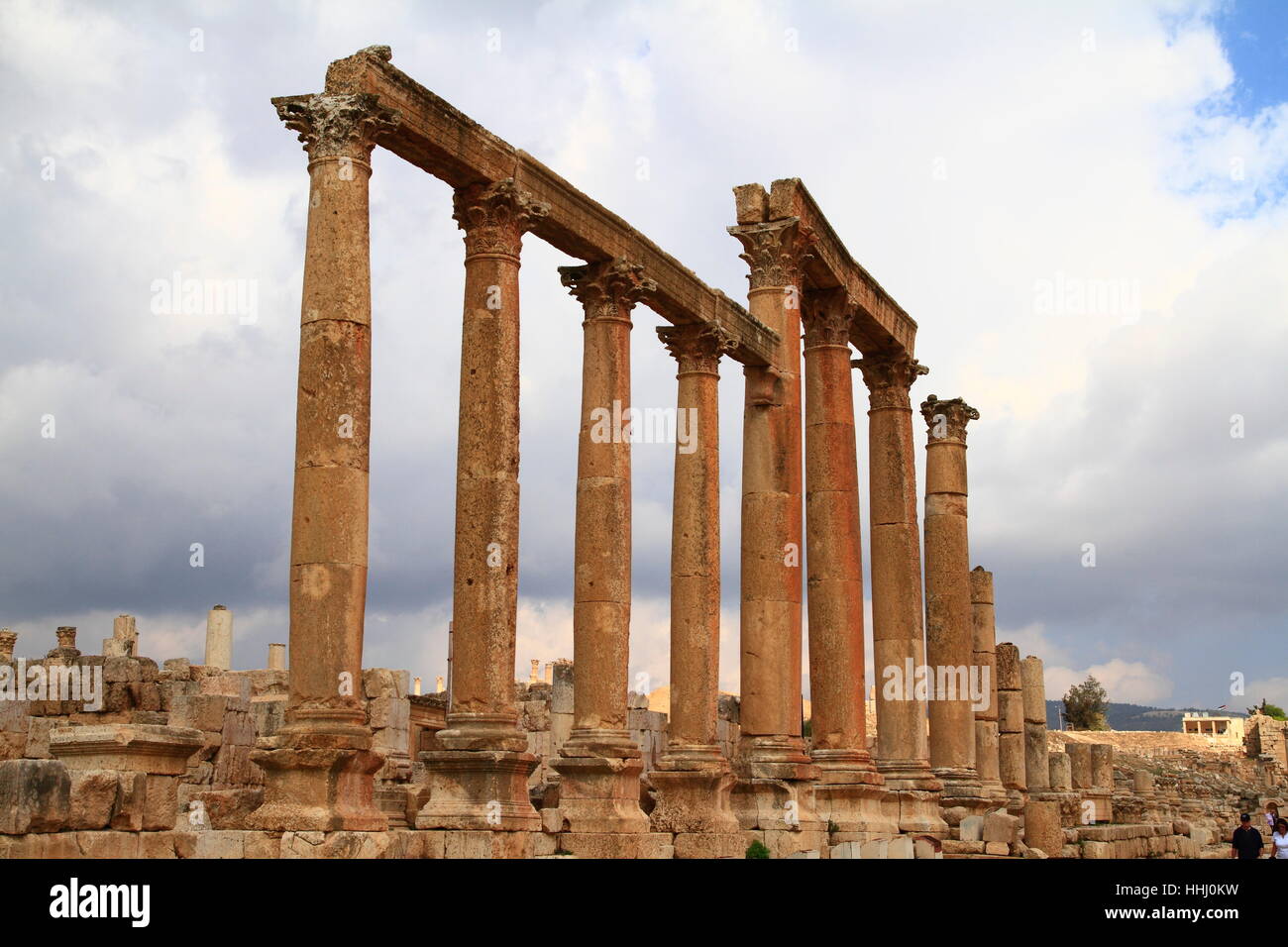 temple, jordan, antiquity, ruins, arabia, roman, historical, story ...